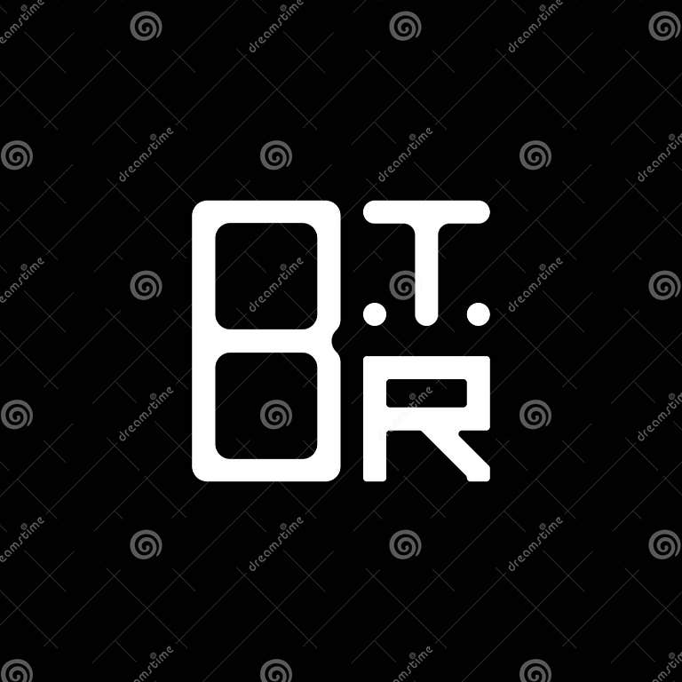 BTR Letter Logo Creative Design with Vector Graphic, BTR Stock Vector ...