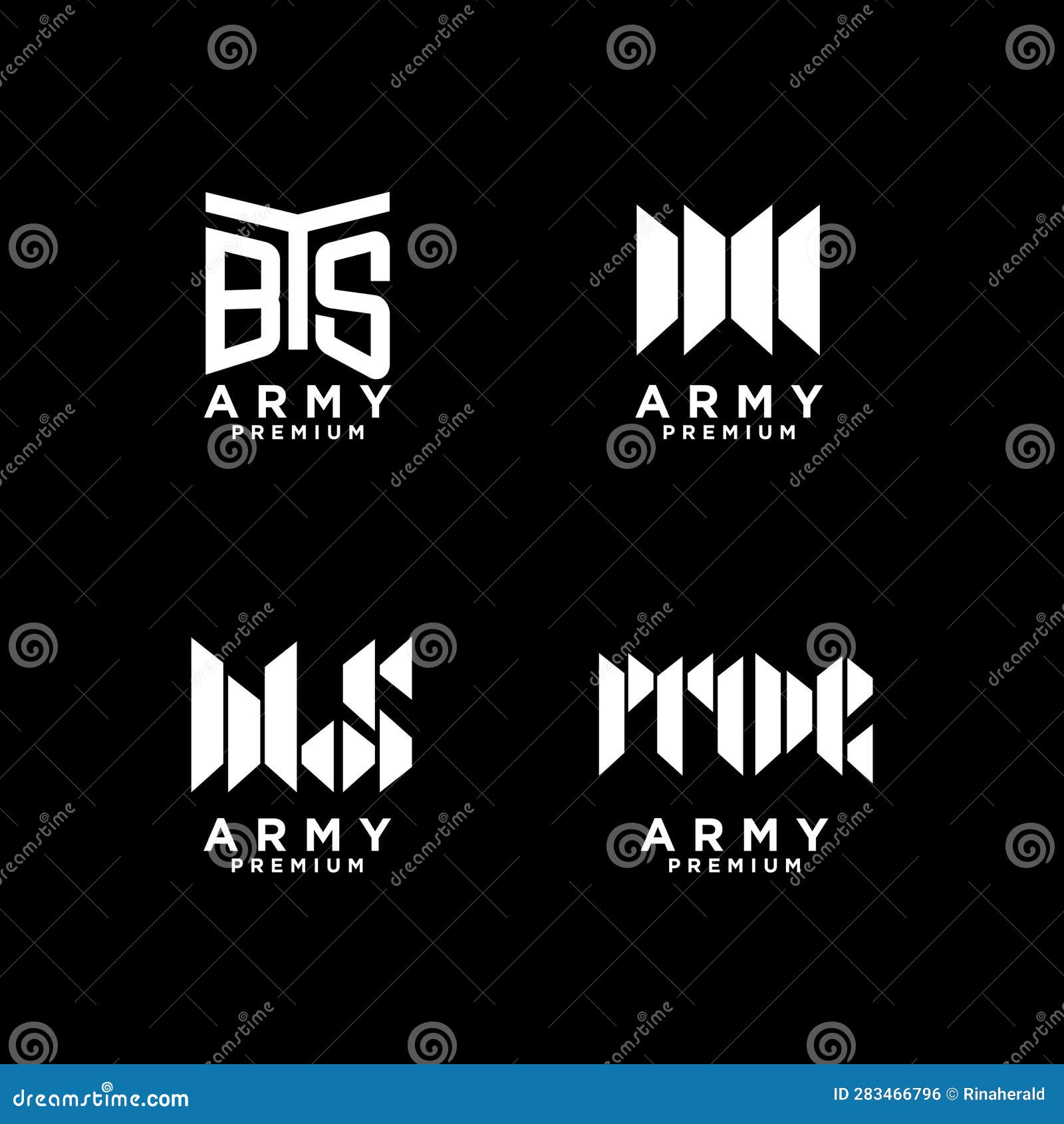 BTS Letter Logo Icon Design Stock Vector - Illustration of popular ...