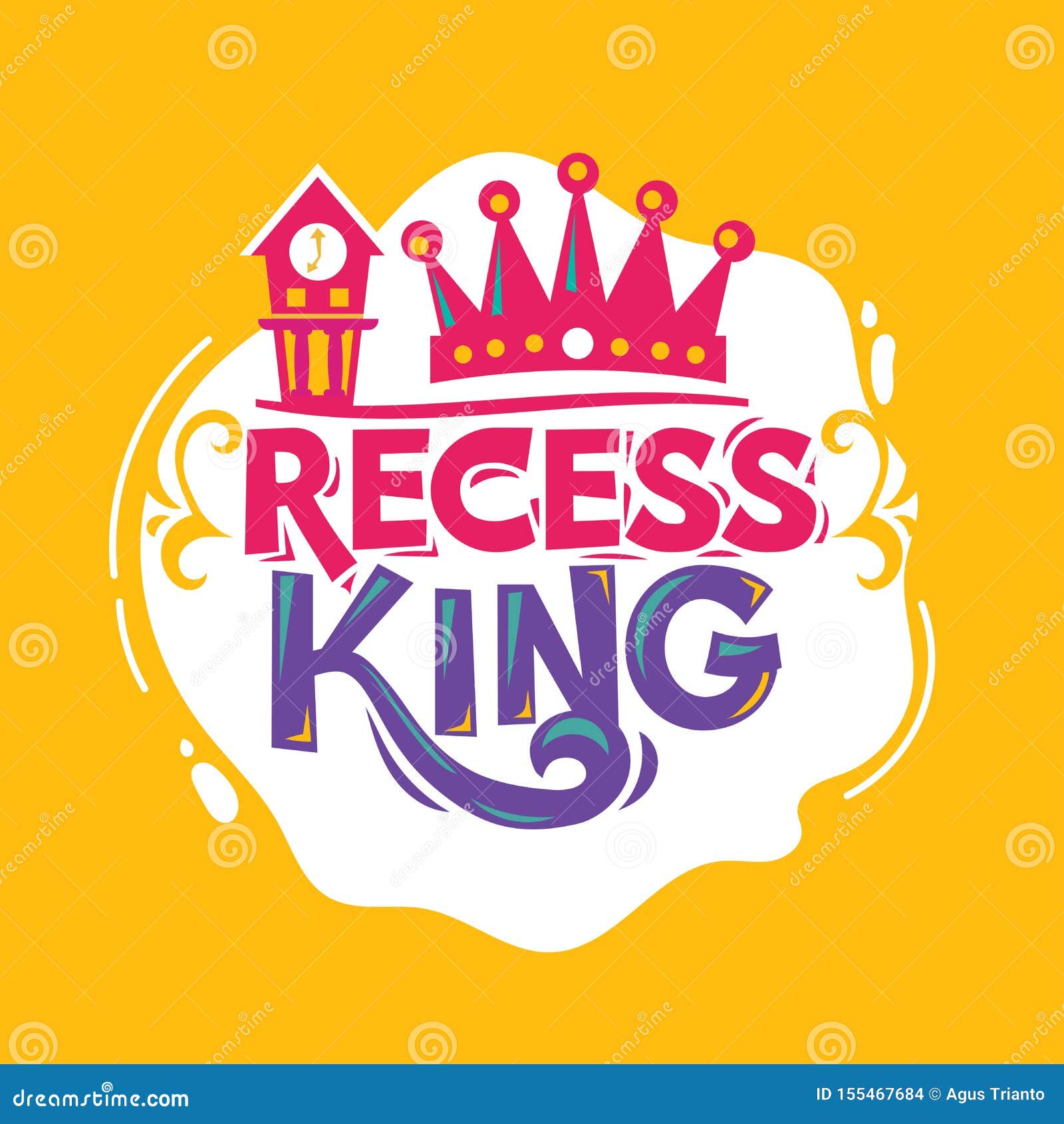 School Recess Games Isolated Cartoon Vector Illustration Set ...