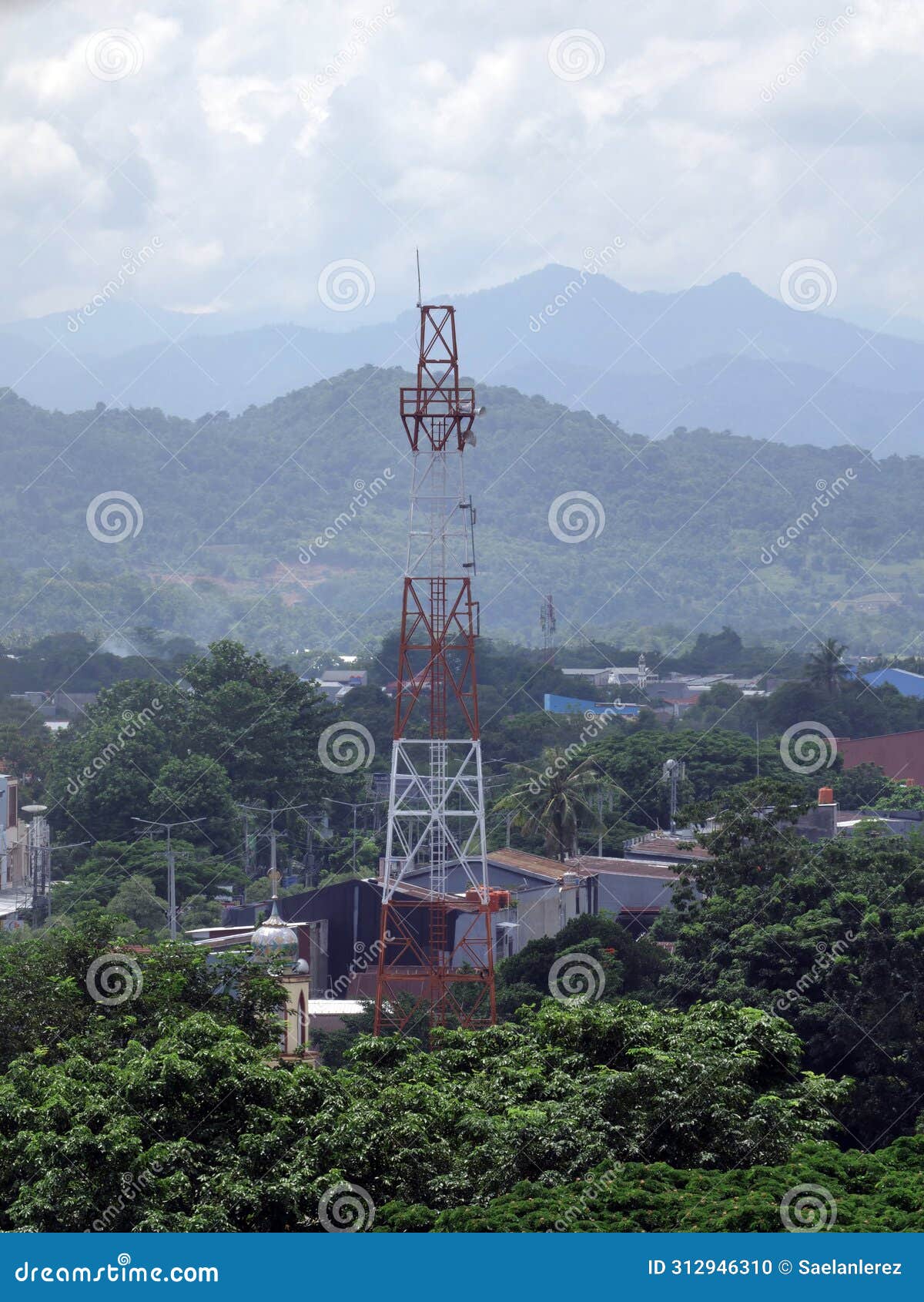 BTS telecommunication stock photo. Image of electronic - 312946310