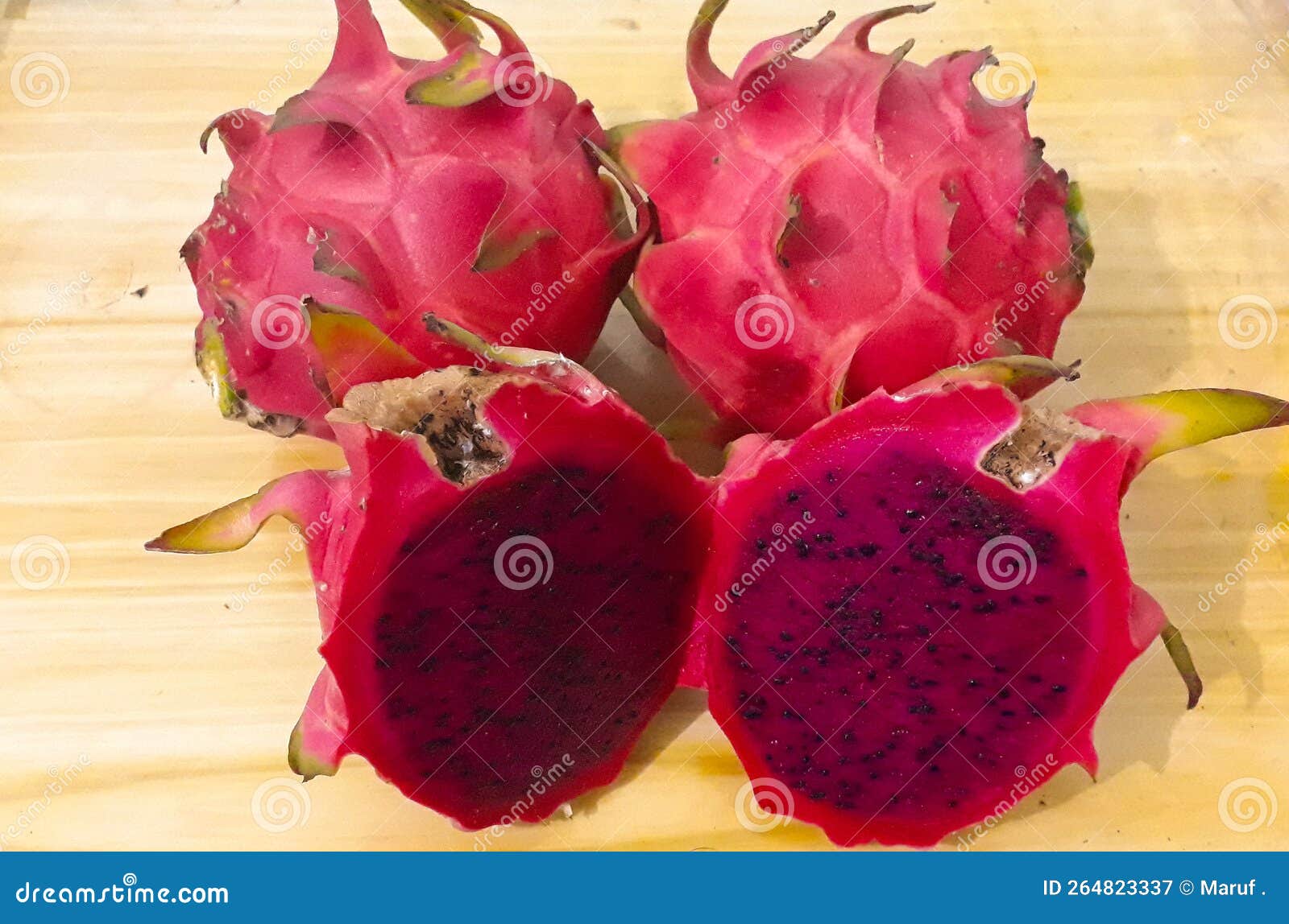 Buah Naga, Dragon Fruit, Red and Healthy Fruit Stock Image - Image of dragon, healthy: 264823337