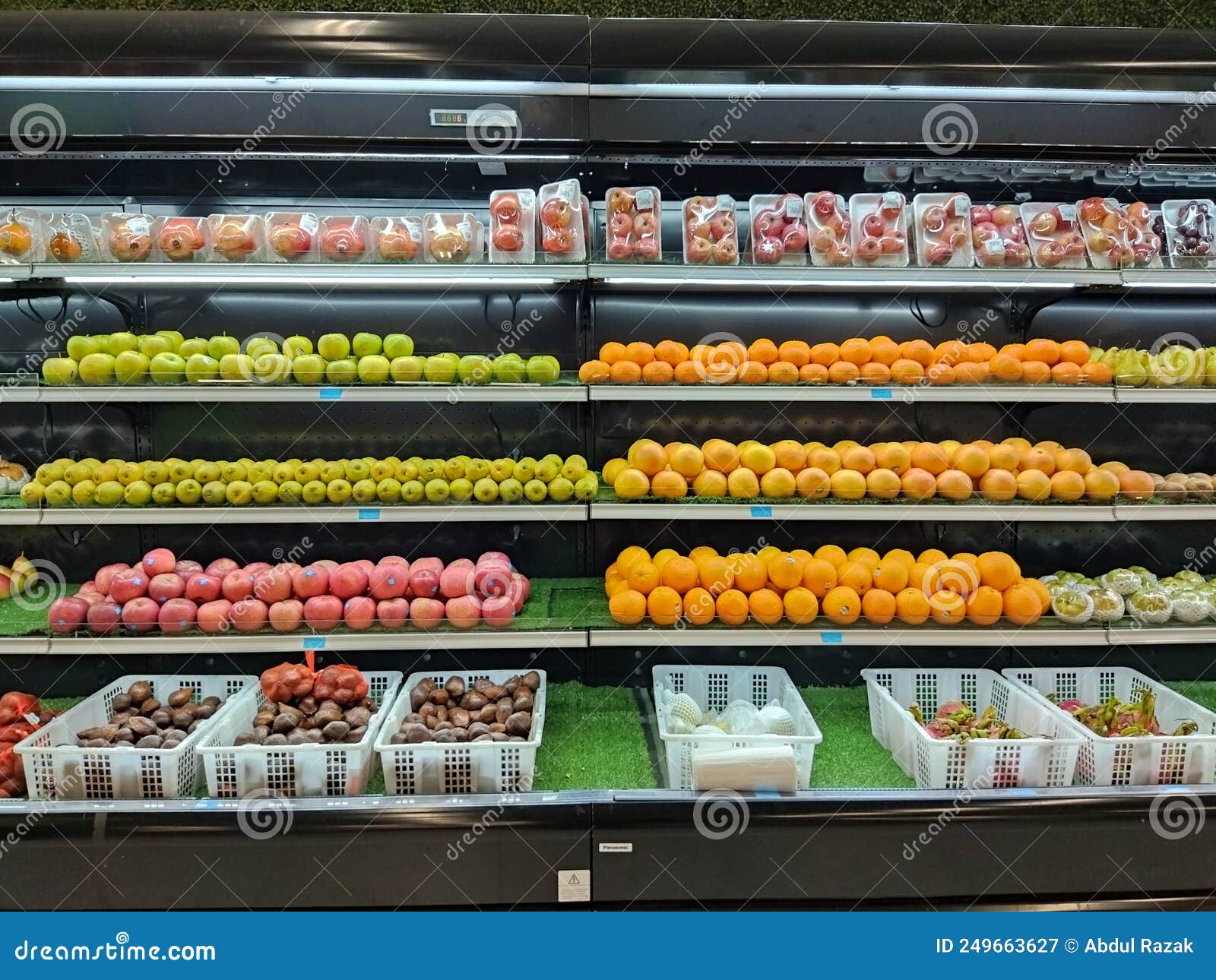 Buah Segar & X28; Fresh Fruits& X29; Stock Image - Image of bazaar ...