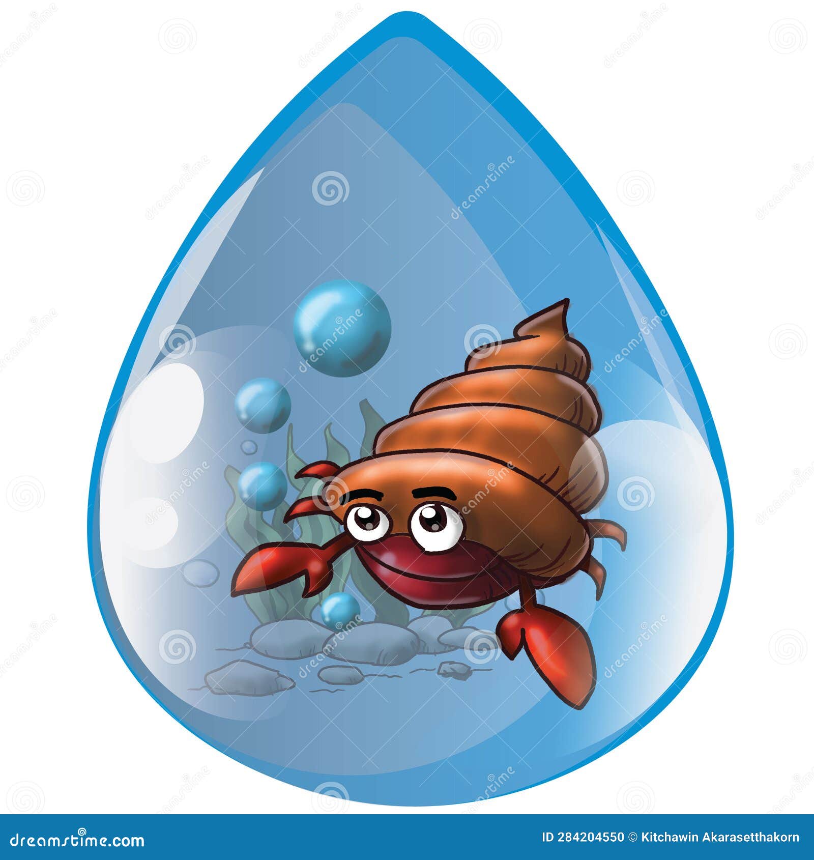 Bubble animal water set stock illustration. Illustration of circle ...