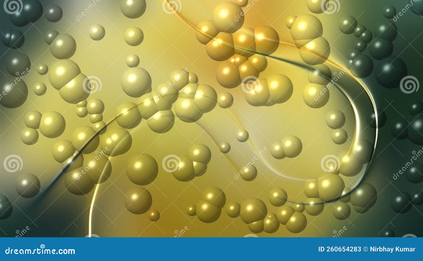 Bubble Background Texture and Gradient Light Stock Illustration ...