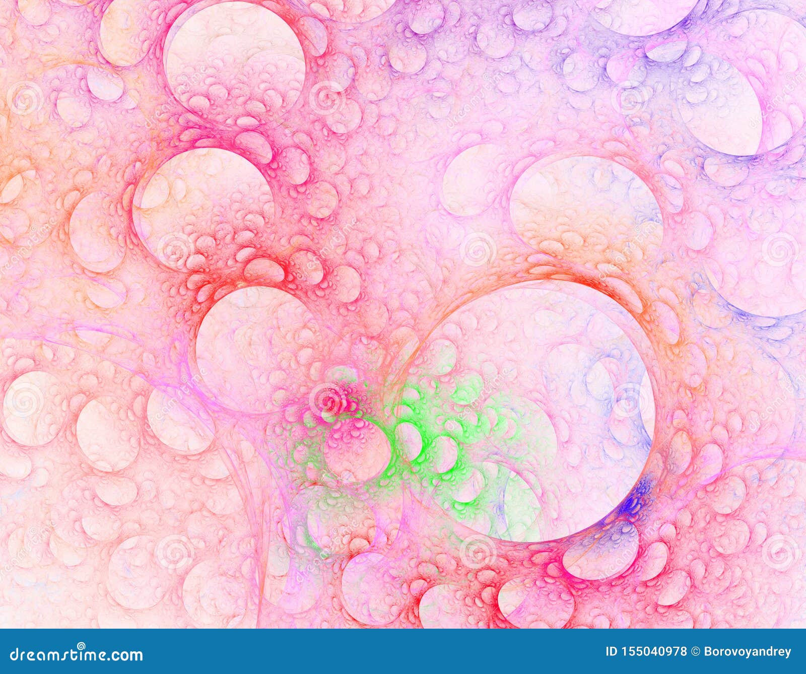 Bubble Bacterial Surface. Microbiological Pattern Stock Illustration ...