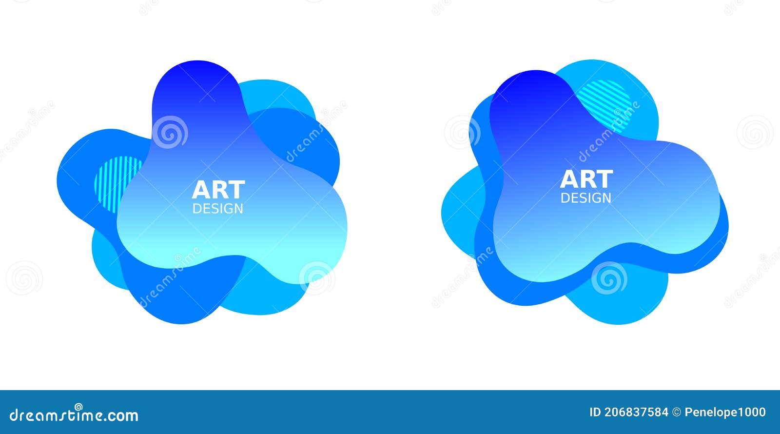 Bubble Badget Graphic with Two Badgets in Vector Quality. Stock Vector ...