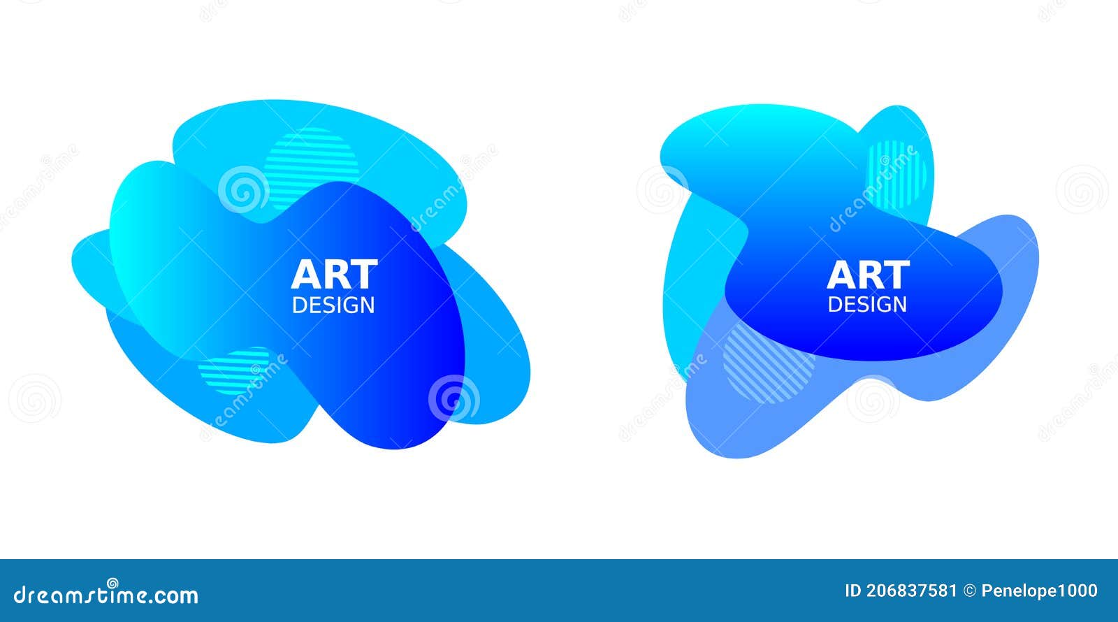 Bubble Badget Graphic Two Badgets in Vector Quality. Stock Vector ...