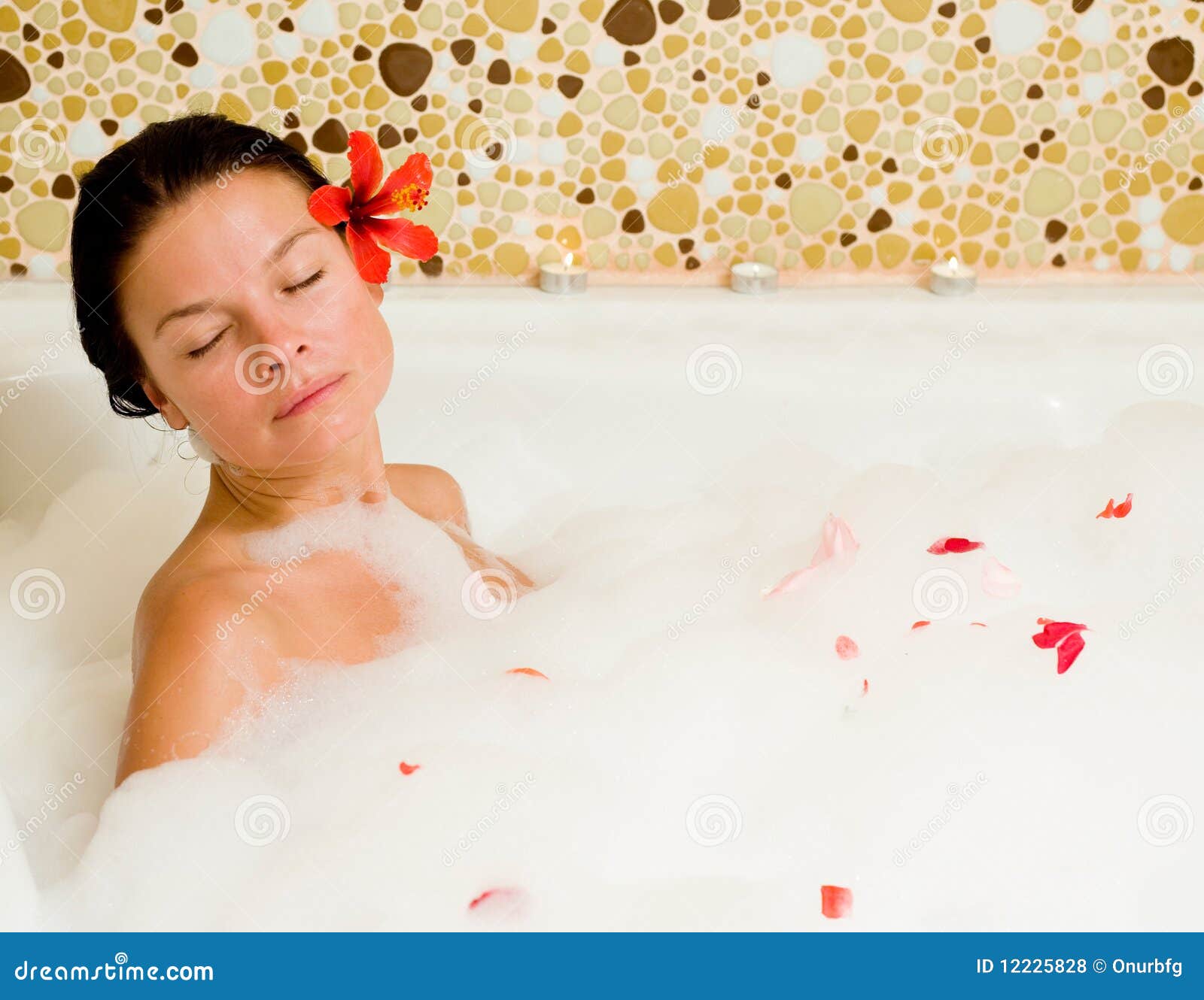 Bubble Bath stock photo. Image of private, eyes, lifestyle - 12225828