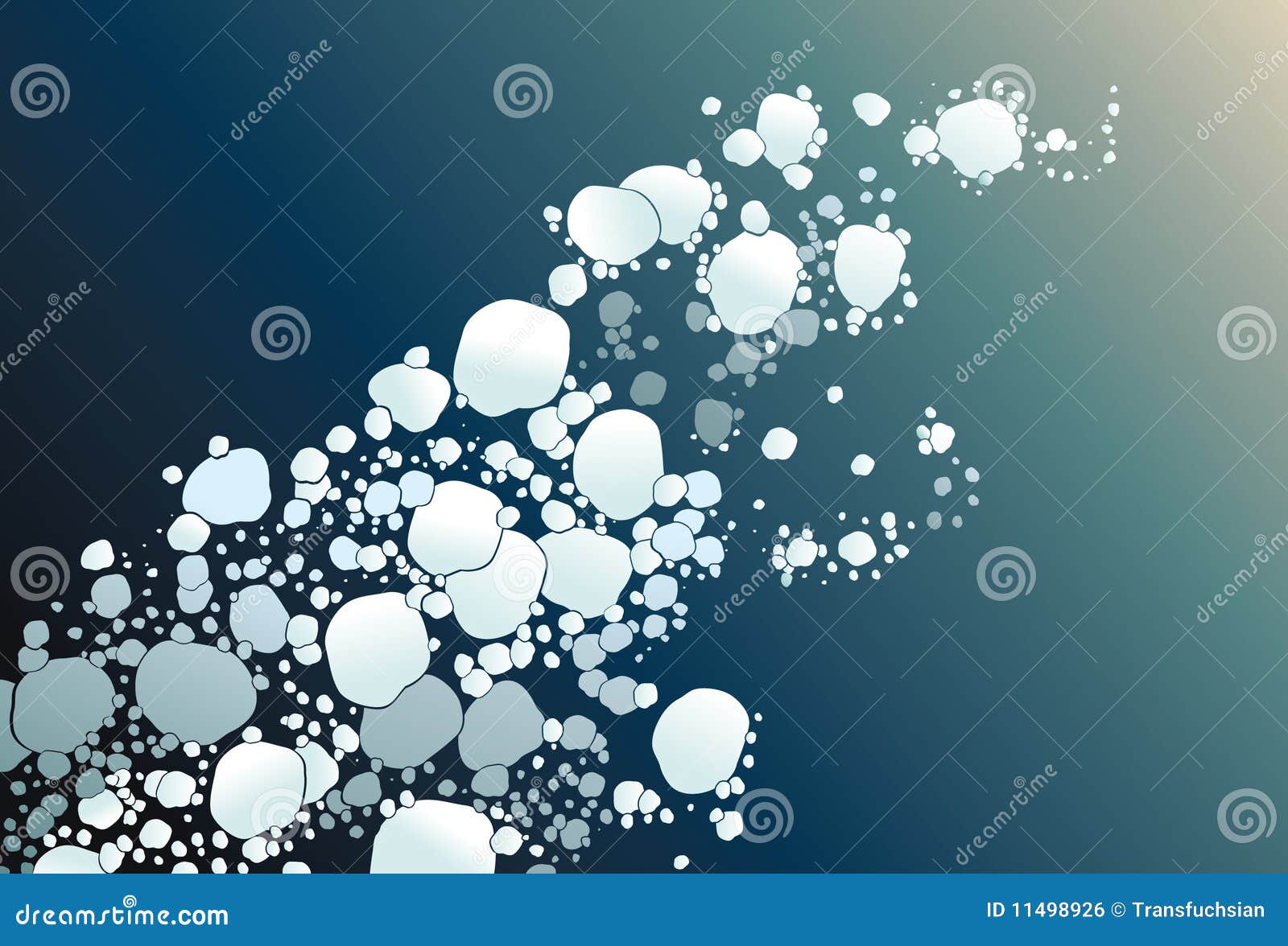 Bubble blob background stock vector. Illustration of spotted - 11498926