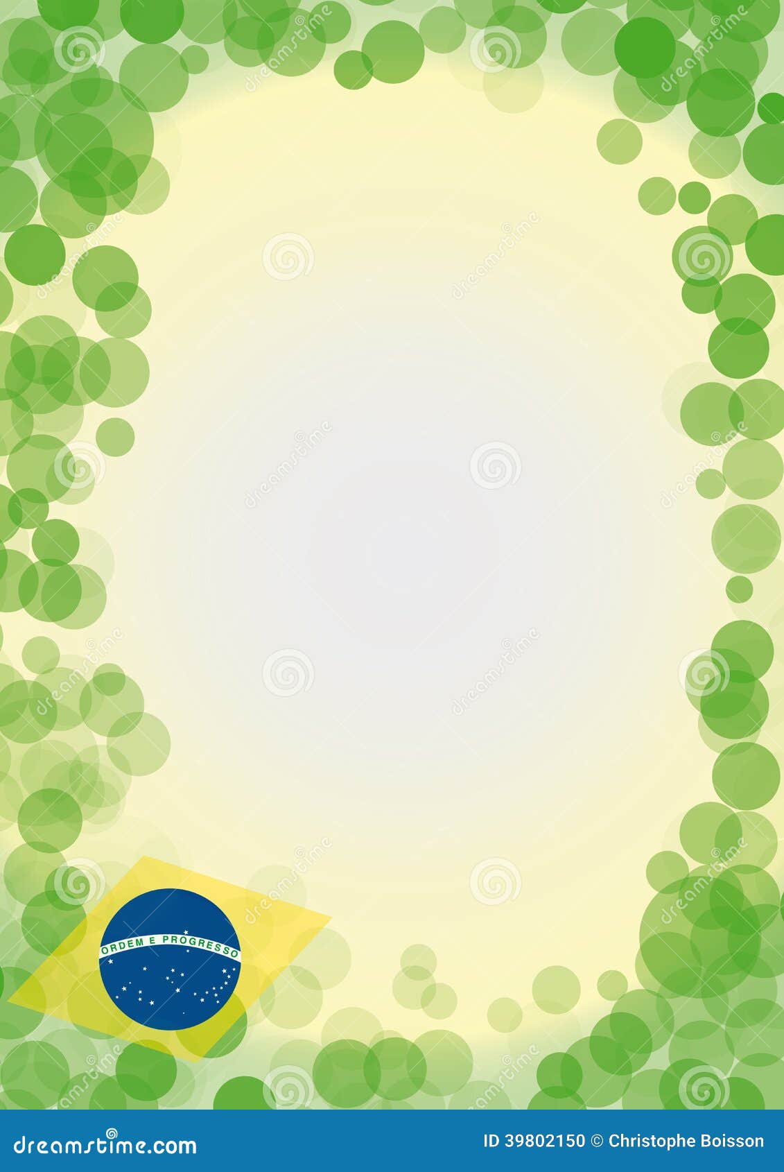 Bubble brazil background stock illustration. Illustration of flag ...