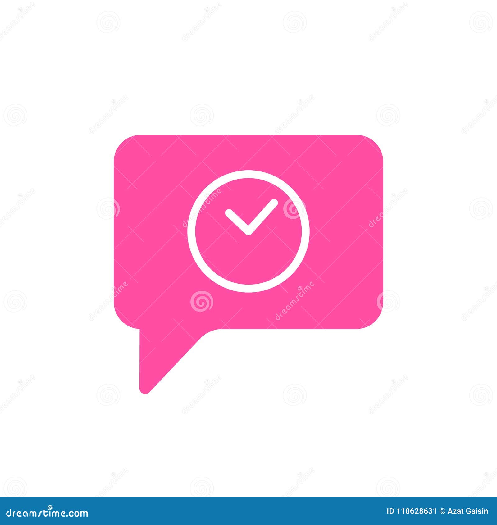Bubble Chat Clock Message Time Icon Stock Vector - Illustration of ...