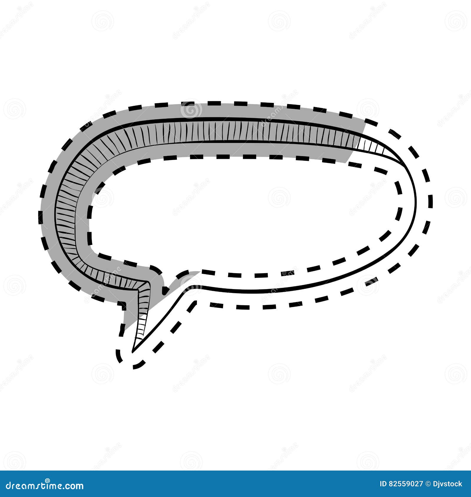Bubble chat scribble stock illustration. Illustration of white - 82559027