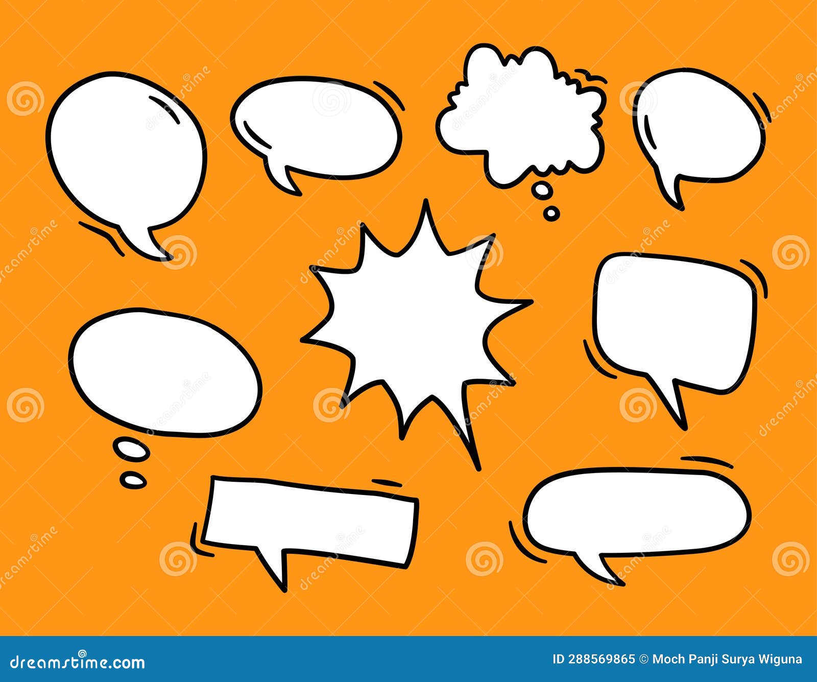 Bubble chats collection stock illustration. Illustration of talk ...