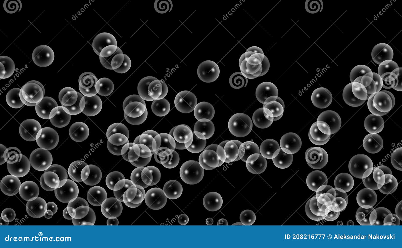 Bubble color 3d render stock illustration. Illustration of repetition ...