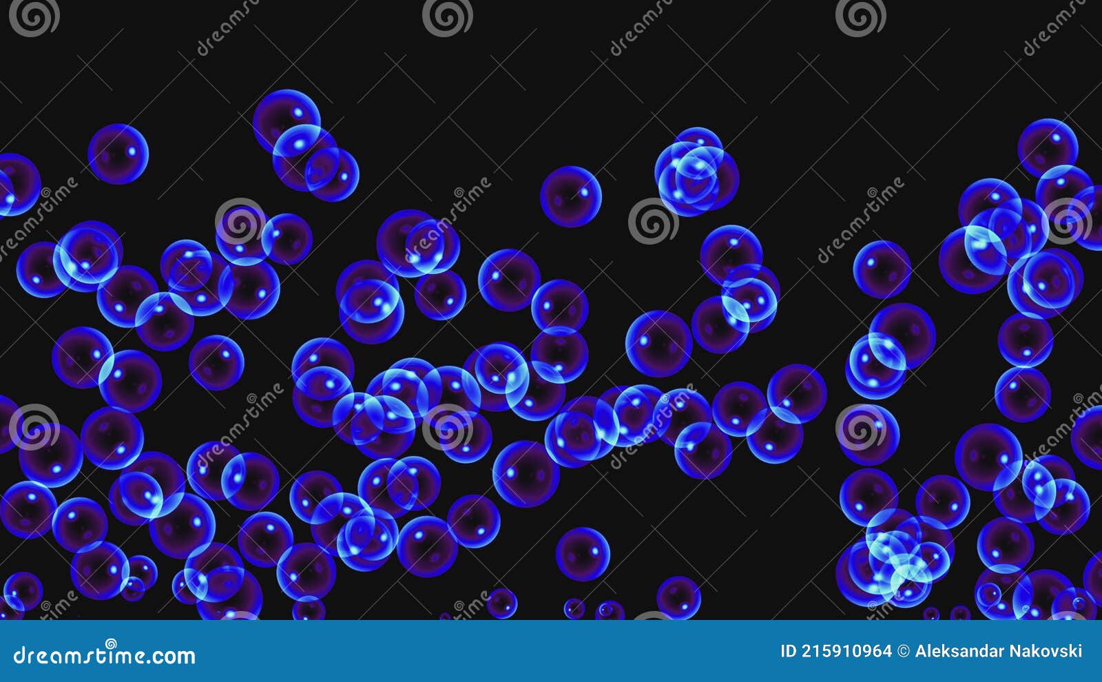 Bubble color 3d render stock illustration. Illustration of bubble ...