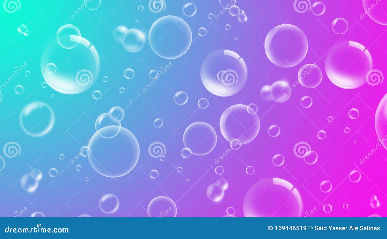 Bubble colorful wallpaper stock image. Image of little - 169446519