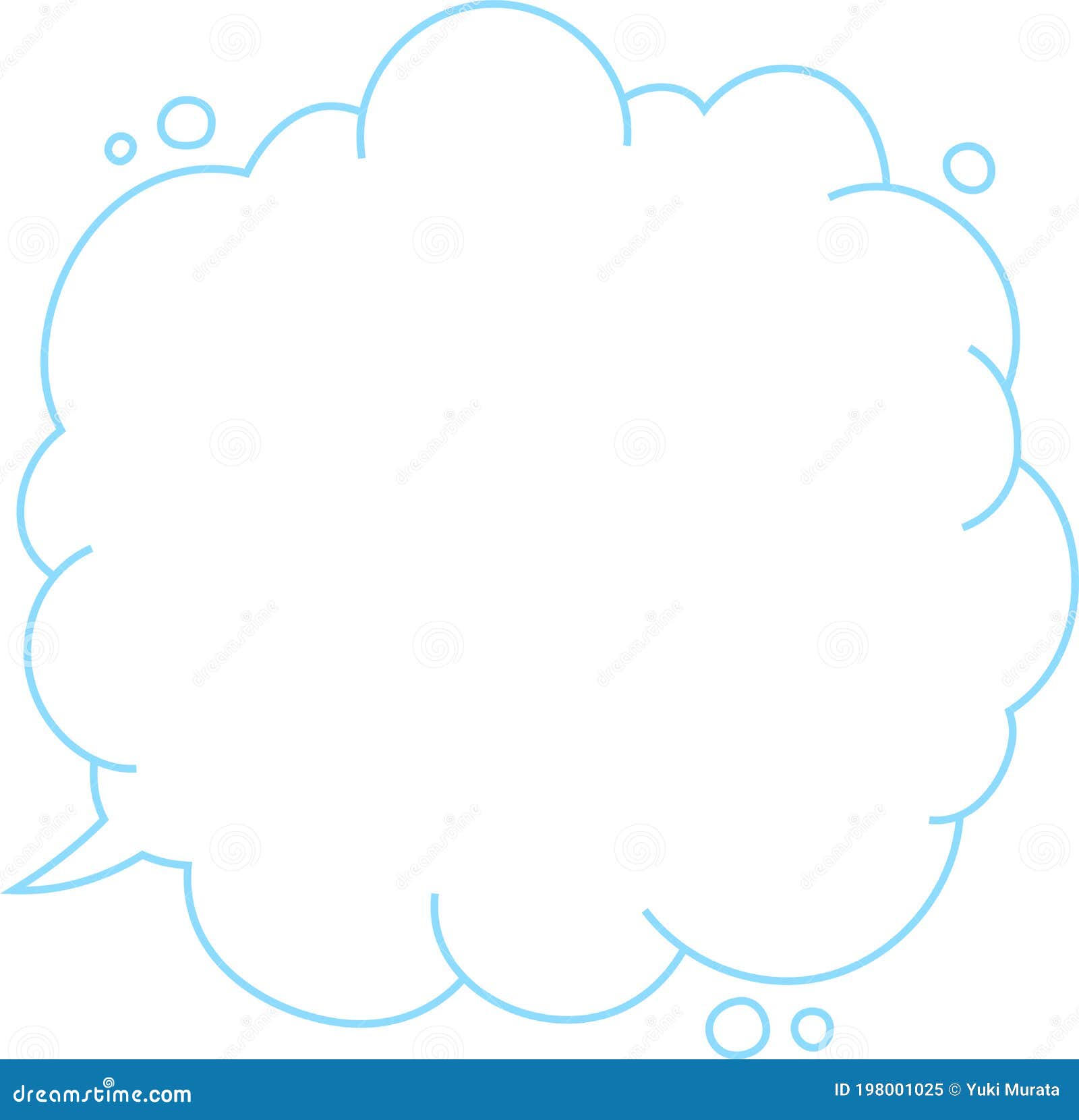 Bubble comic Callout stock vector. Illustration of cute - 198001025
