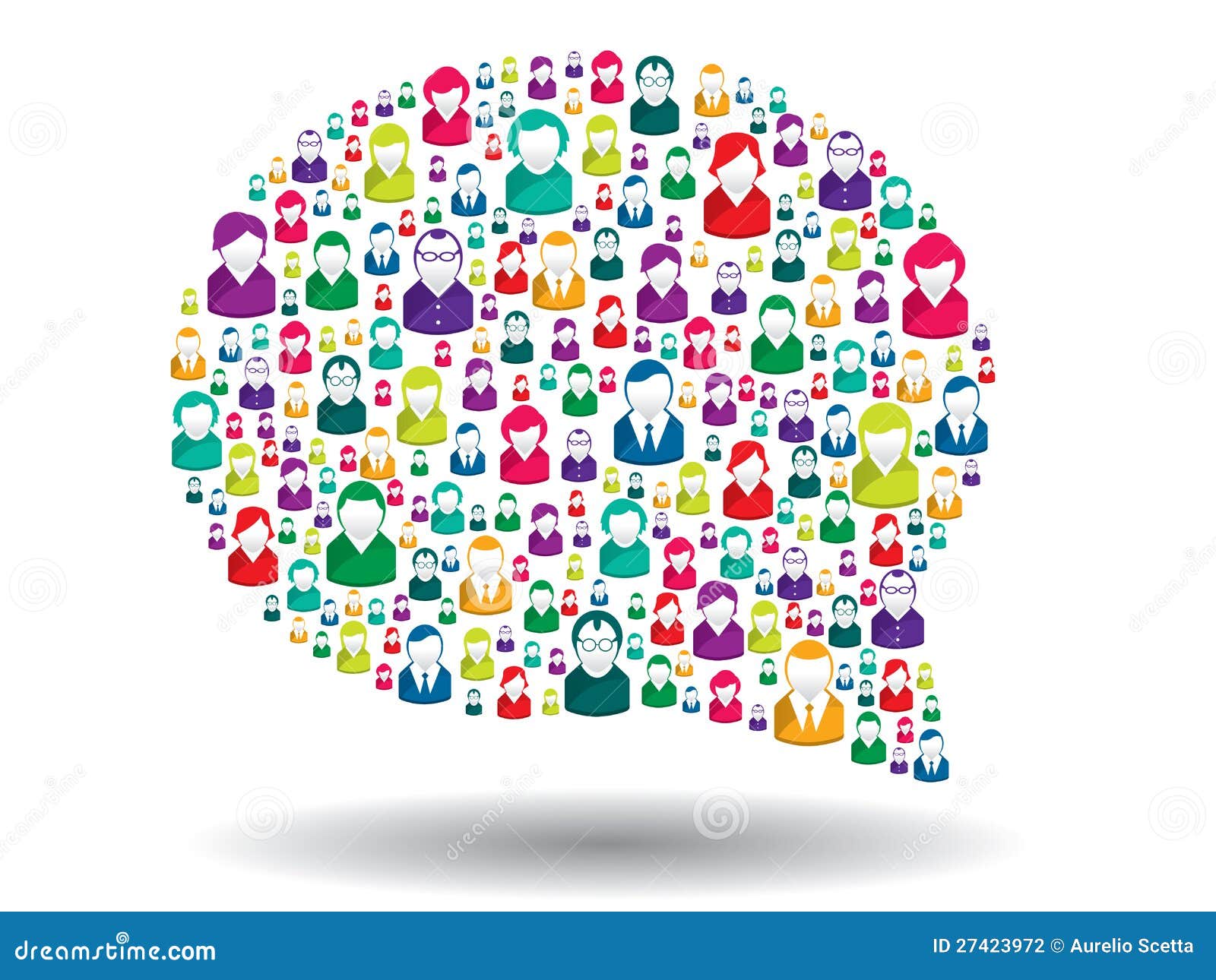 Bubble of communication stock vector. Illustration of icon - 27423972