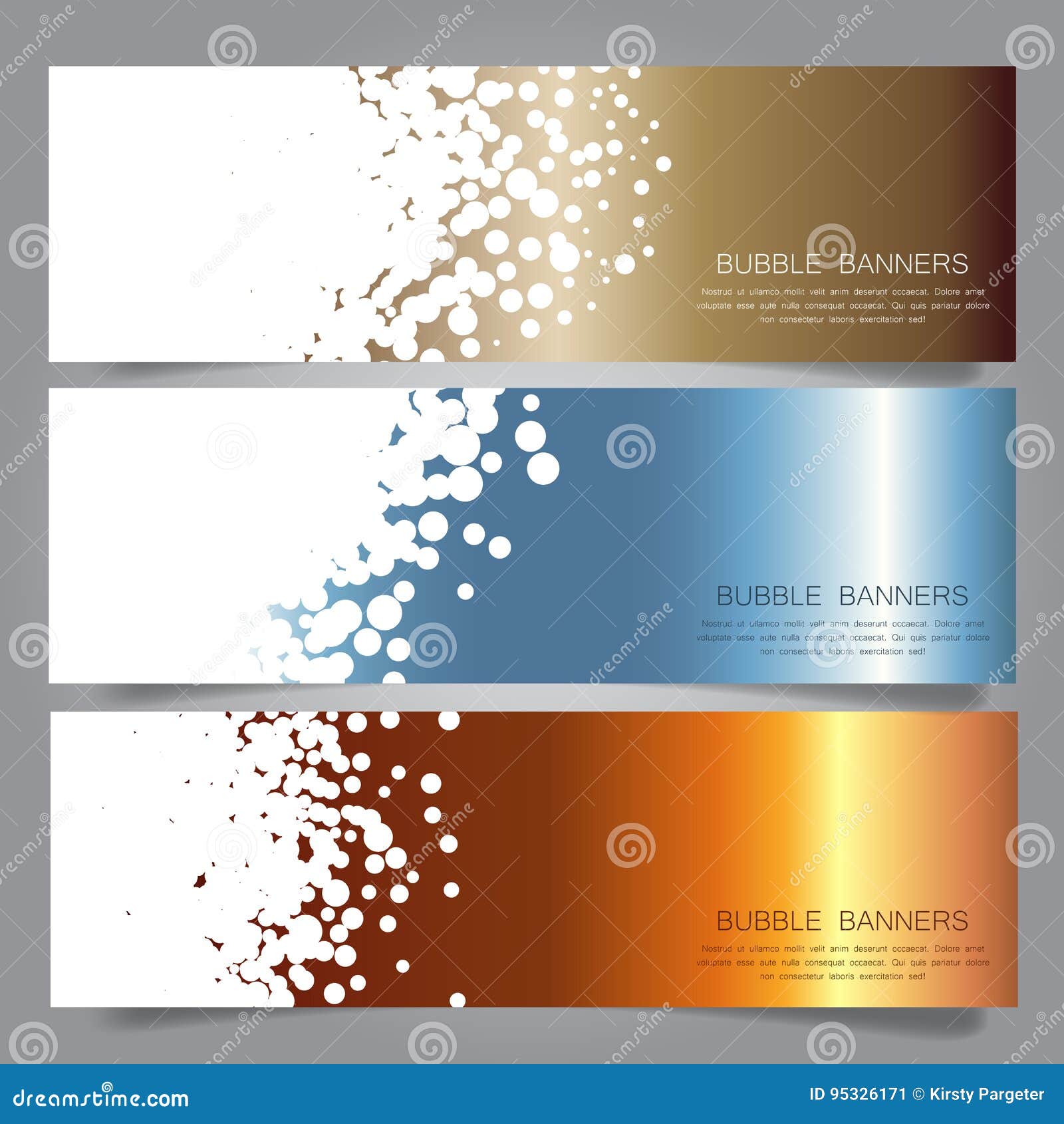 Bubble design headers stock vector. Illustration of bubble - 95326171