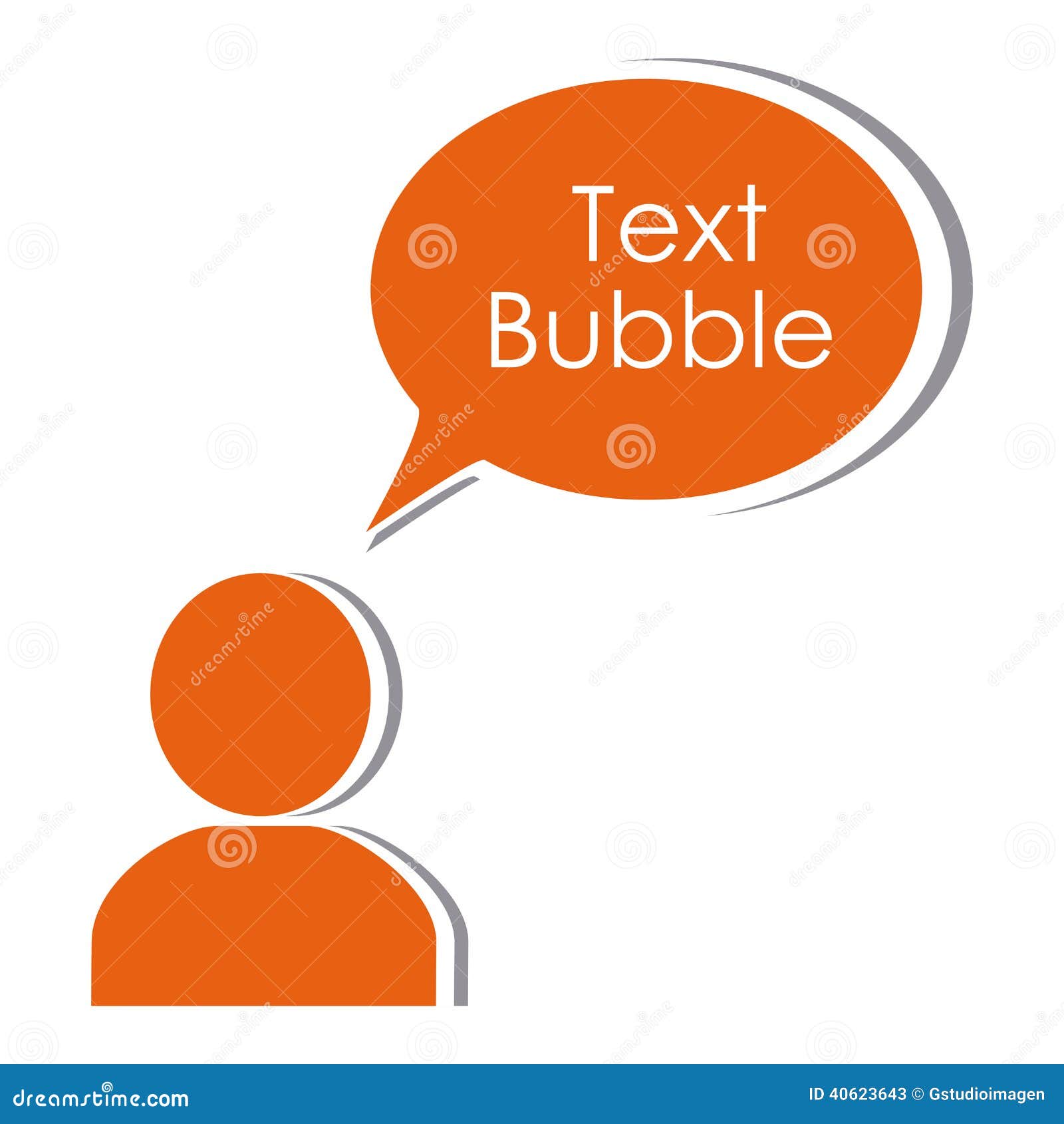 Bubble design stock vector. Illustration of profile, human - 40623643