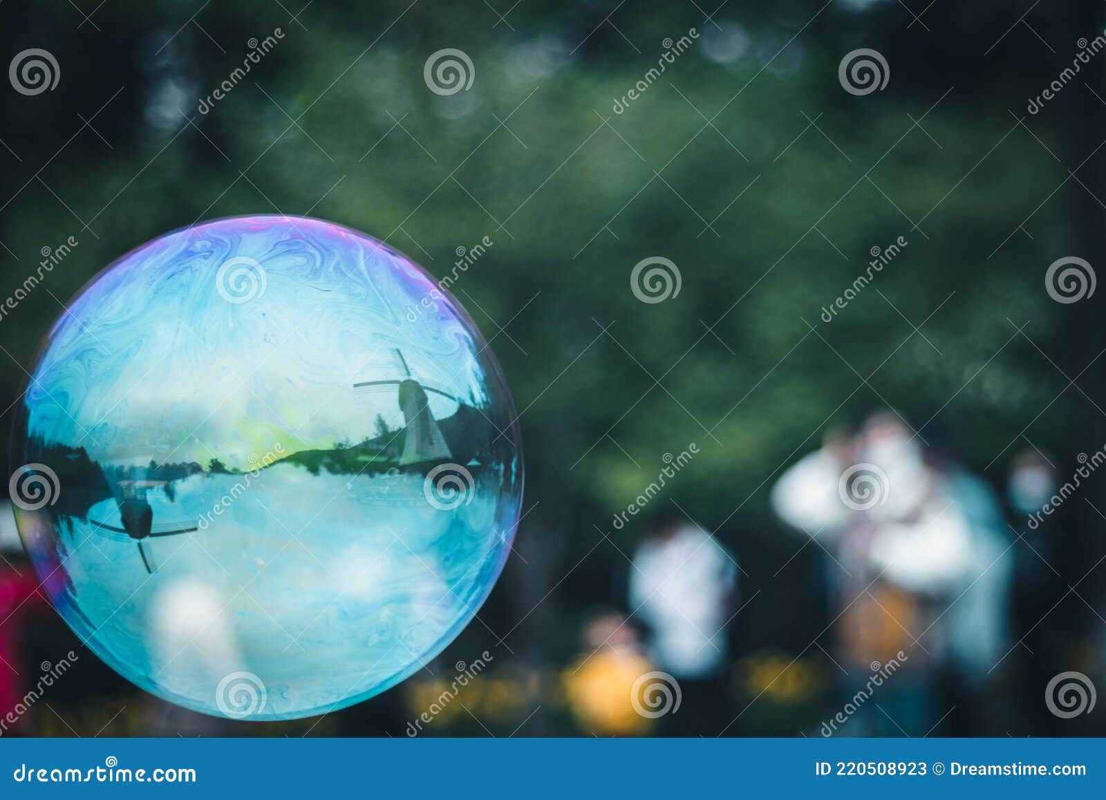 Bubble stock image. Image of time, bubble, reflection - 220508923