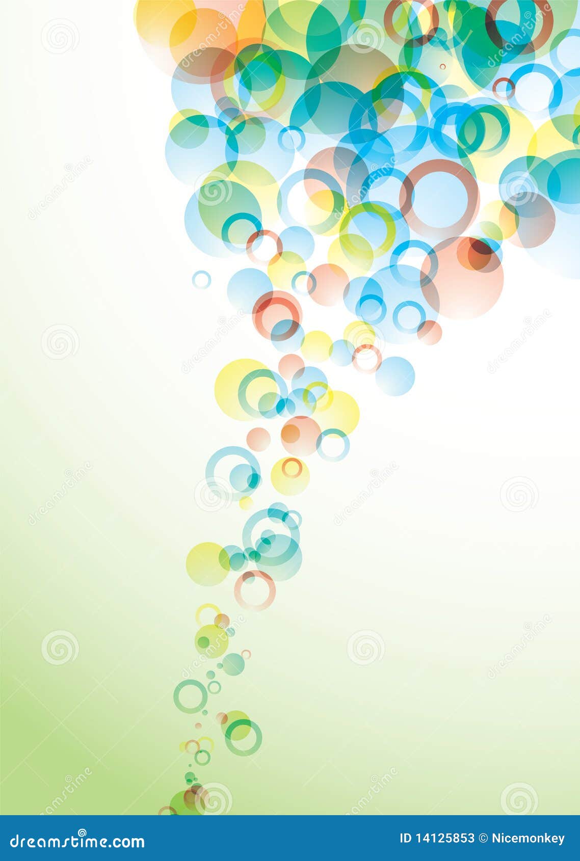 Bubble float pastel stock illustration. Illustration of light - 14125853