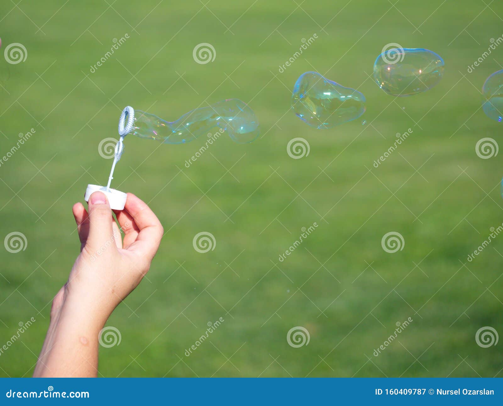 Bubble Foam stock image. Image of blowing, colored, glycerine - 160409787