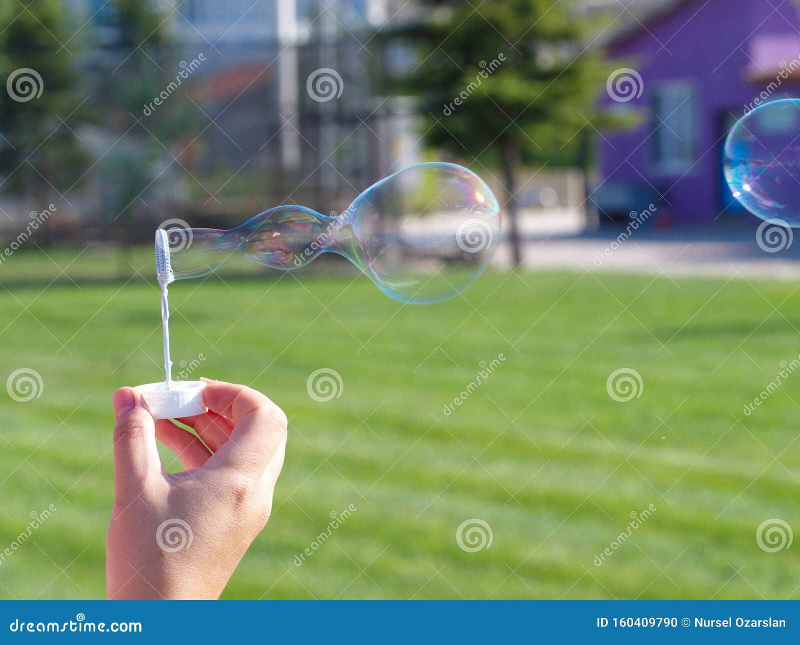 Bubble Foam stock photo. Image of entertainment, circular - 160409790