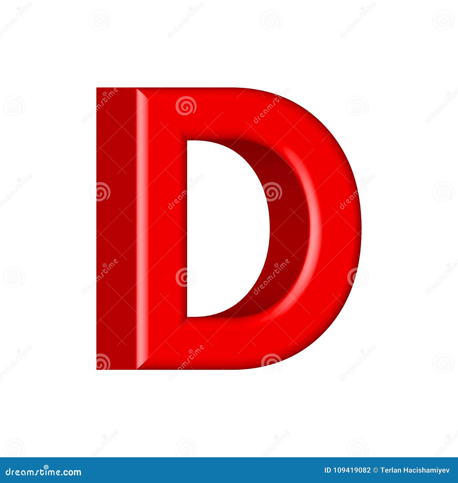 Bubble font D stock vector. Illustration of isolated - 109419082