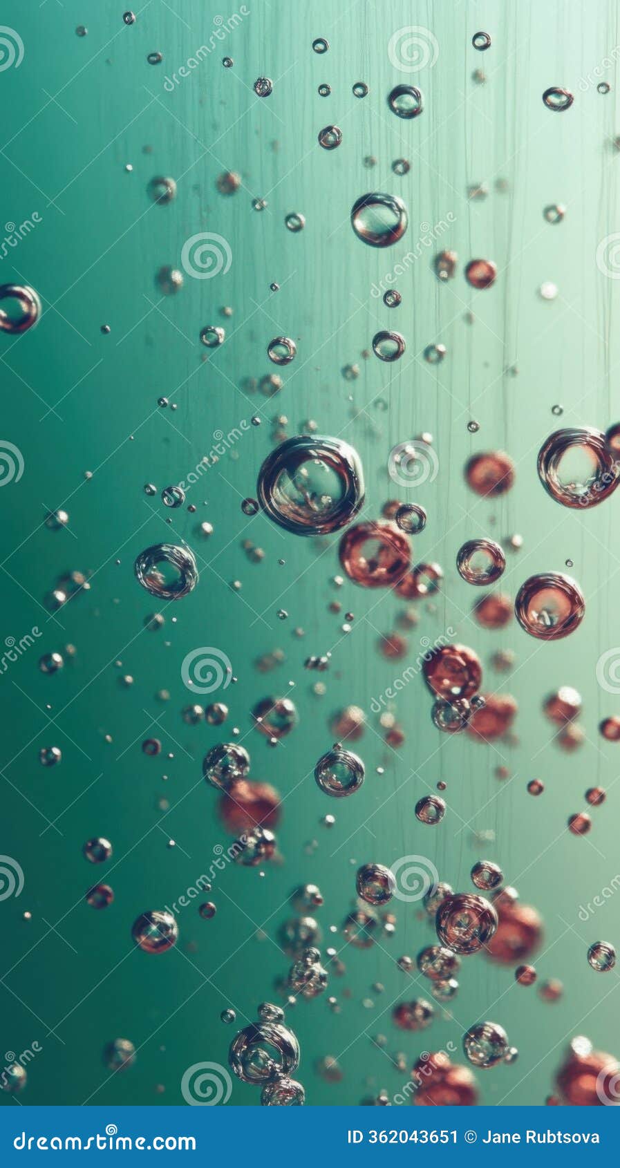 Bubble Forms and Pops on a Surface Creating Droplets Suspended in the ...
