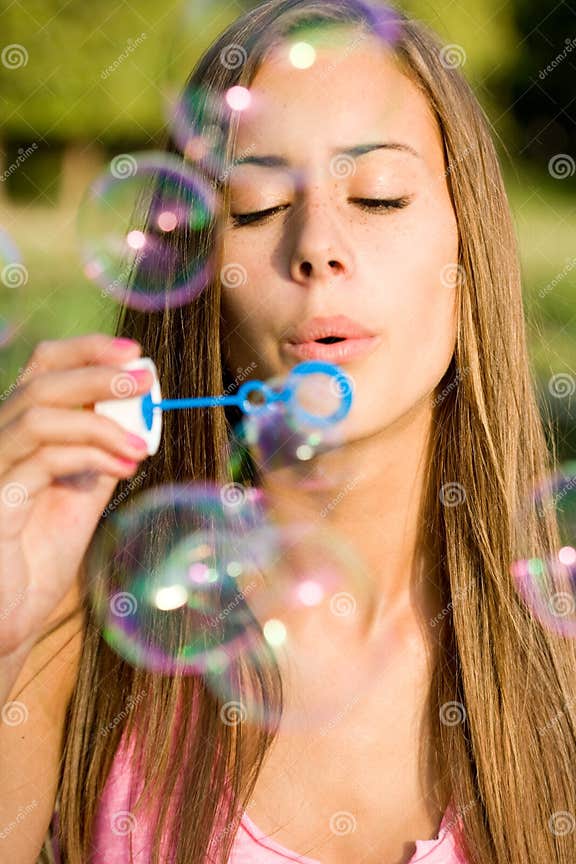 Bubble freedom. stock image. Image of nature, careless - 26381597