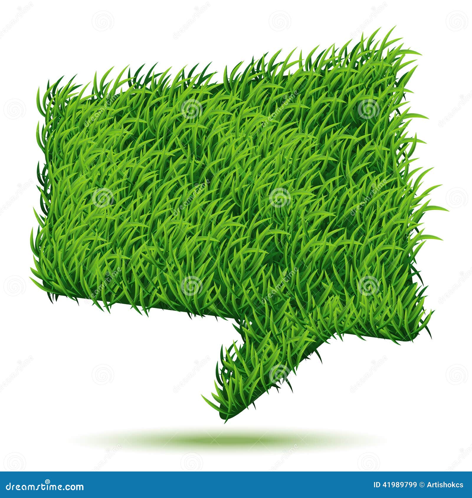 Bush Texture Drawing