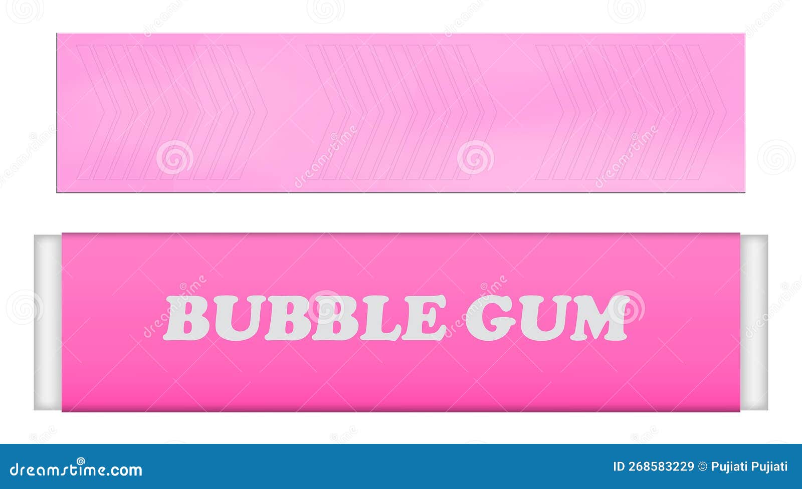 Chewing Gum Colored Liquid Bacdge Icon. Simple Color Vector Of Circus Icons For Ui And Ux ...