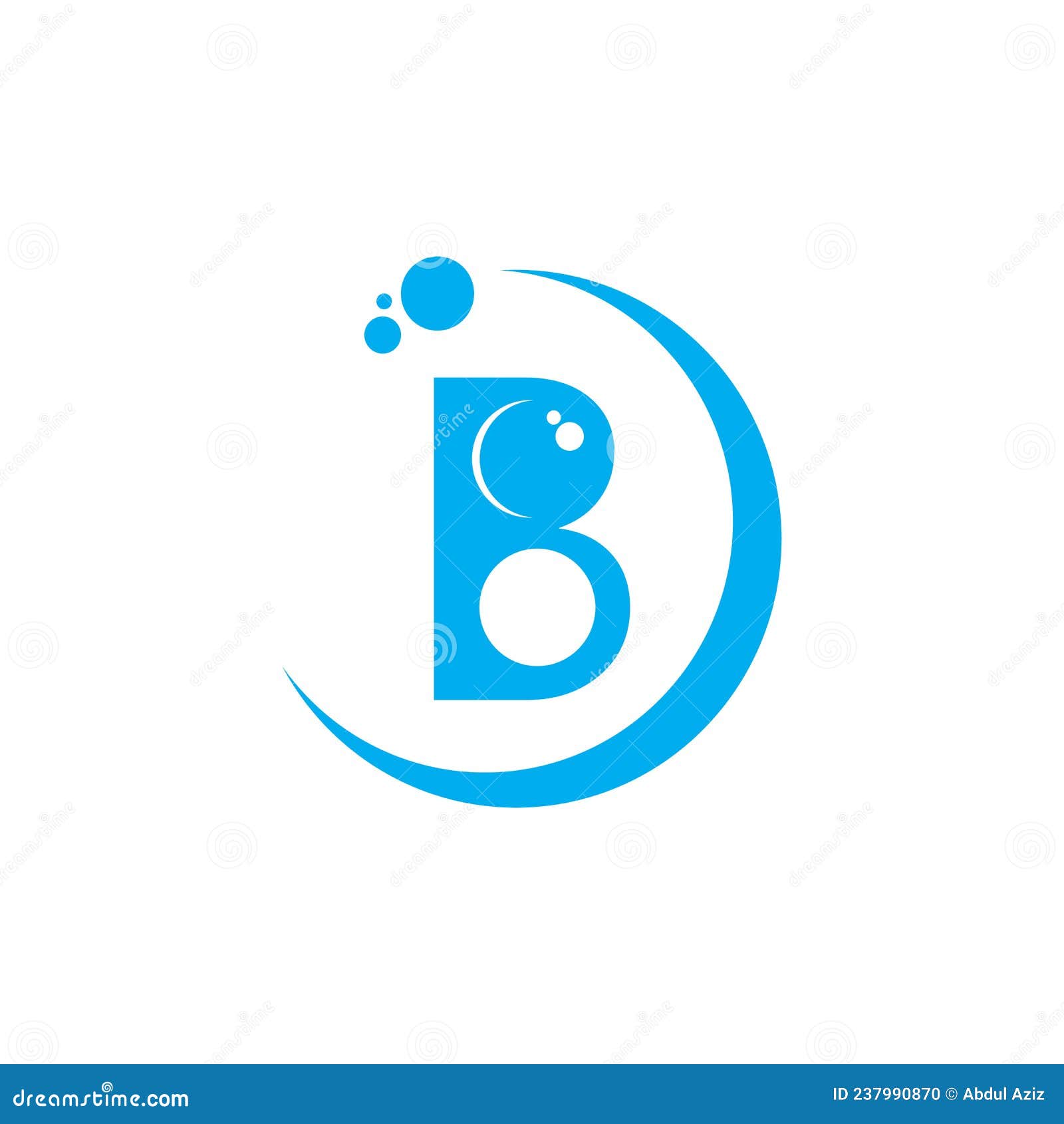 Bubble icon logo vector stock vector. Illustration of liquid - 237990870