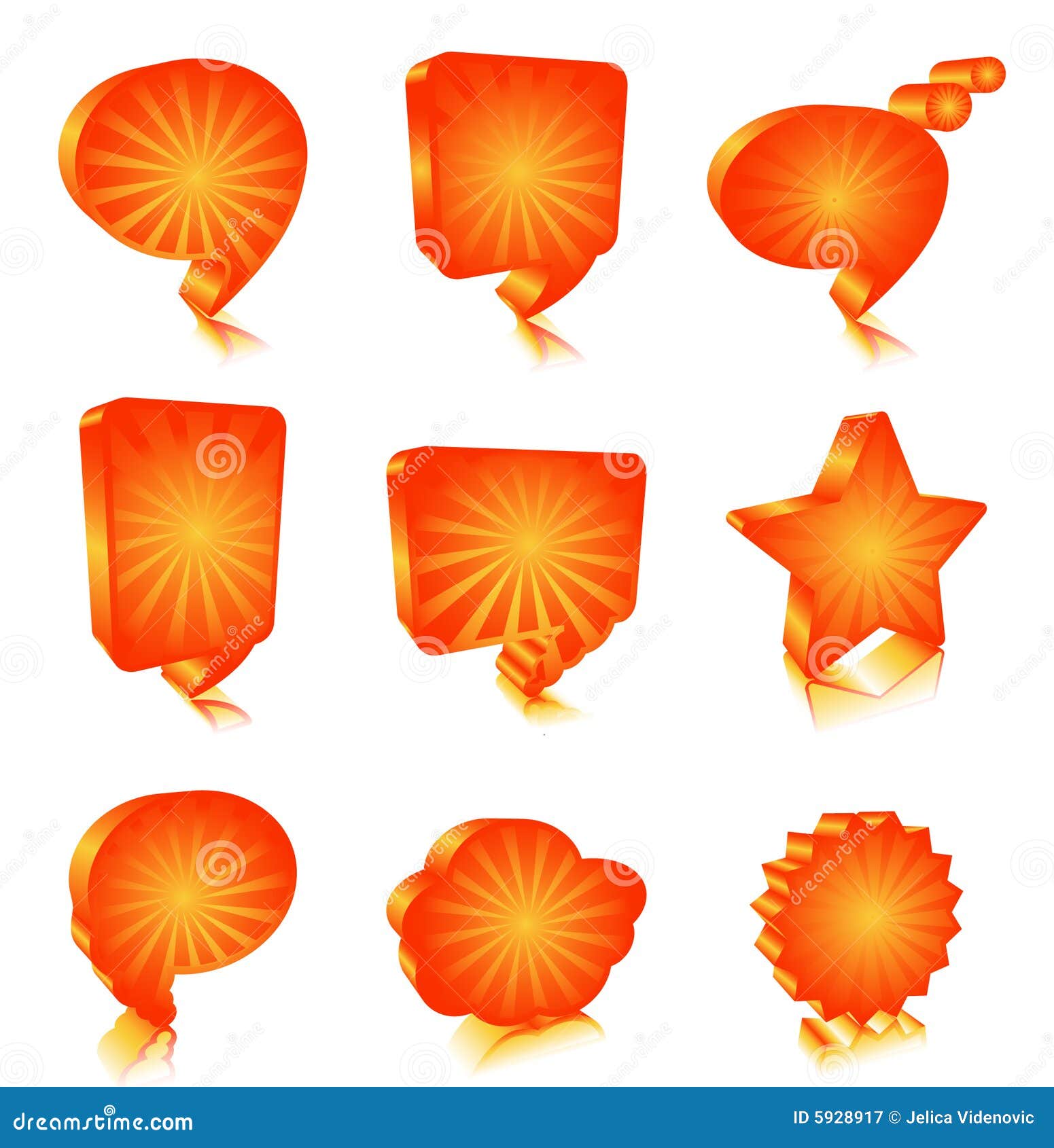 Bubble icons stock vector. Illustration of arrow, shape - 5928917