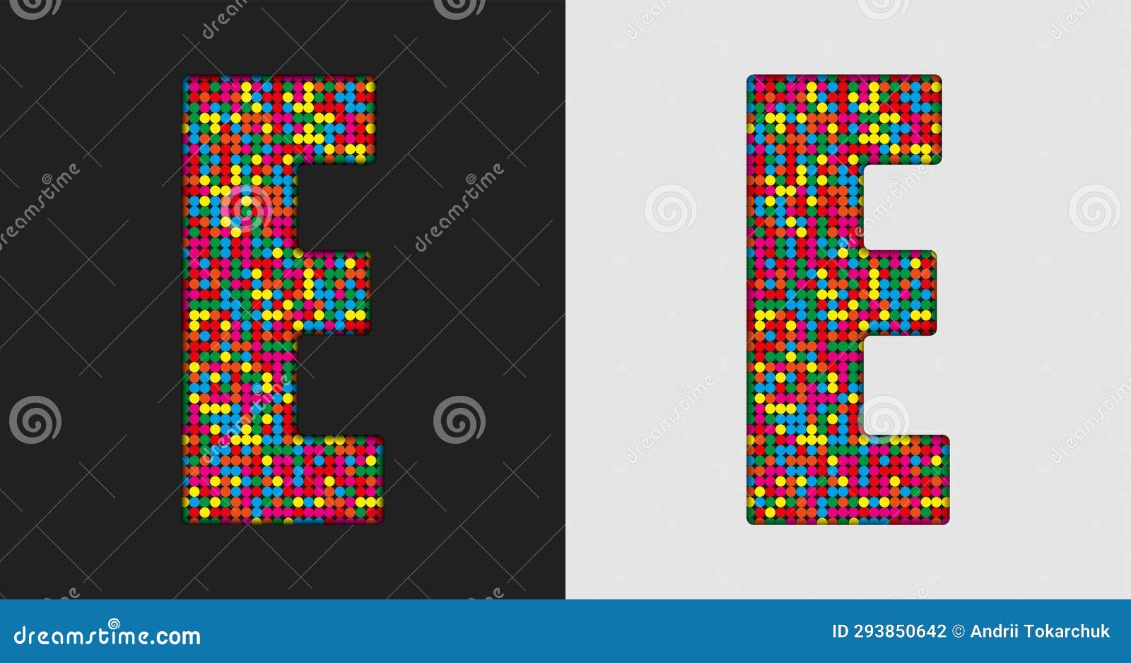 bubble letters alphabet e