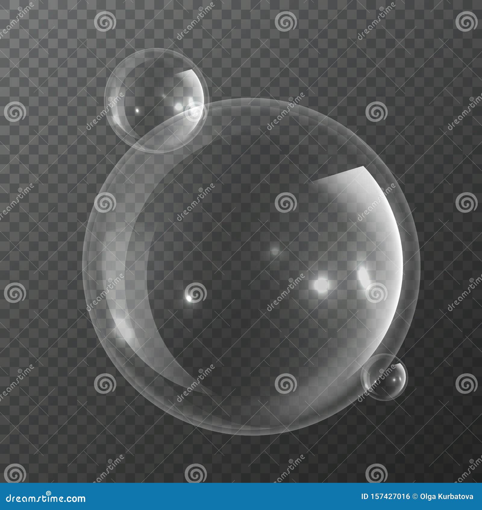 Bubble Molecules. Macro Fresh Bubbly Nature Realistic Transparency Pure ...