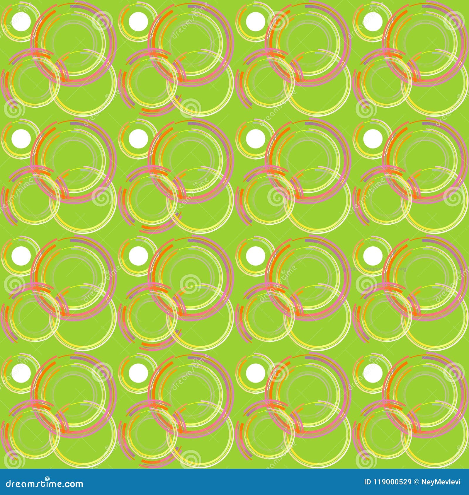 Bubble Pattern Or Circle Patterns Or Circular Line Pattern Cartoon ...