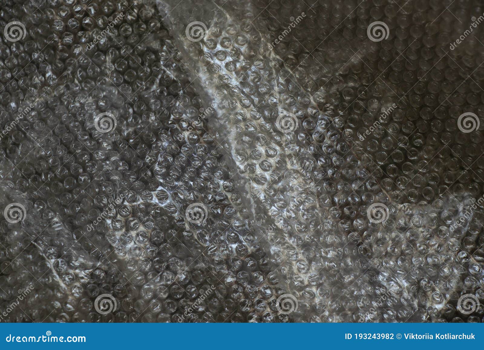 Bubble Plastic Wrap for Packing Goods As Background Close Up Stock ...
