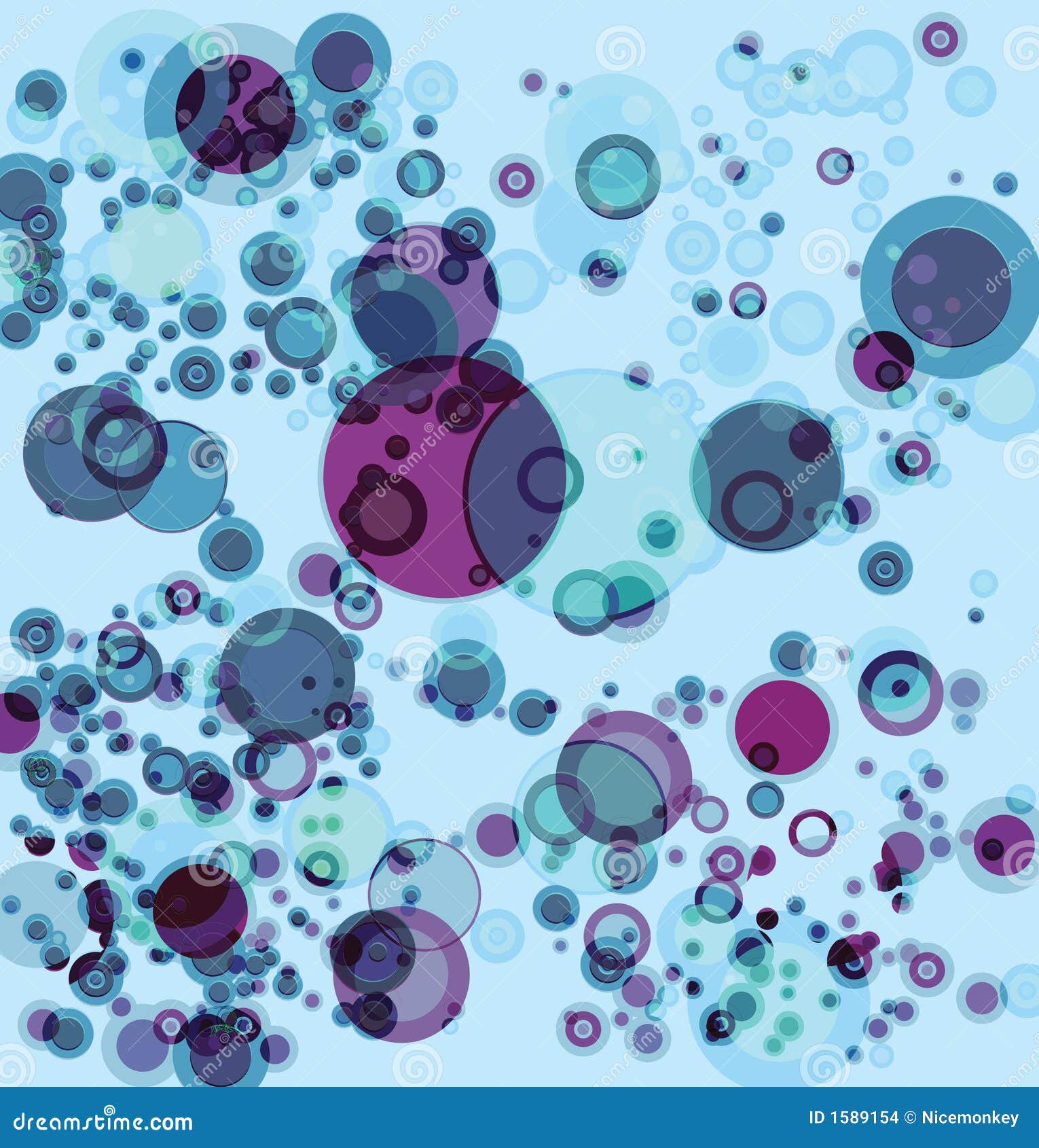 Bubble random blue stock illustration. Illustration of mangenta - 1589154