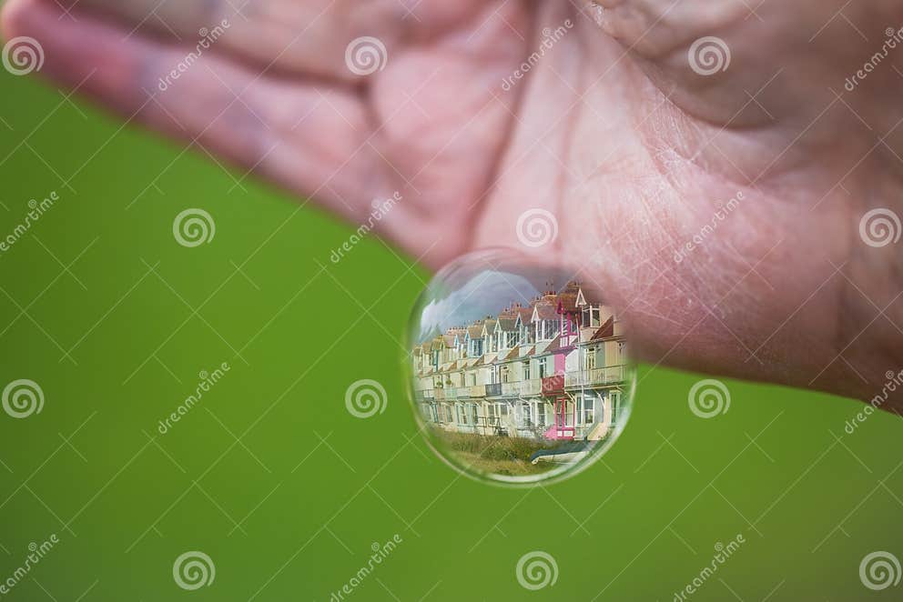 Bubble and reflections. stock image. Image of human, green - 36882145