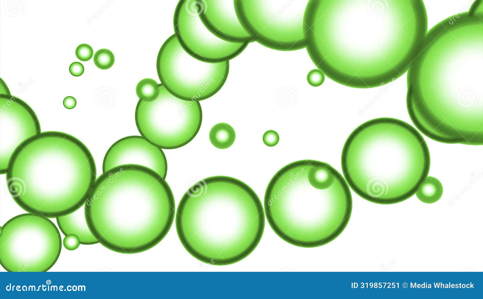 Spinning Bubble Tunnel, Computer Generated. 3d Rendering Futuristic ...