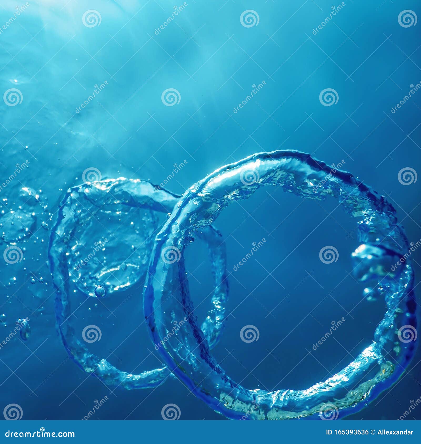 Bubble Ring Underwater, Ring Bubble Stock Photo - Image of bubble, ring ...