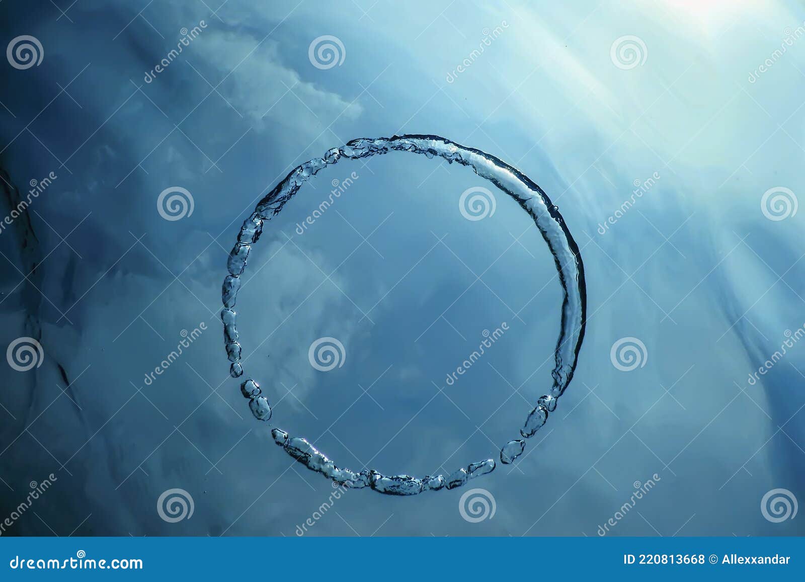 Bubble Ring Underwater, Ring Bubble Stock Photo - Image of underwater ...