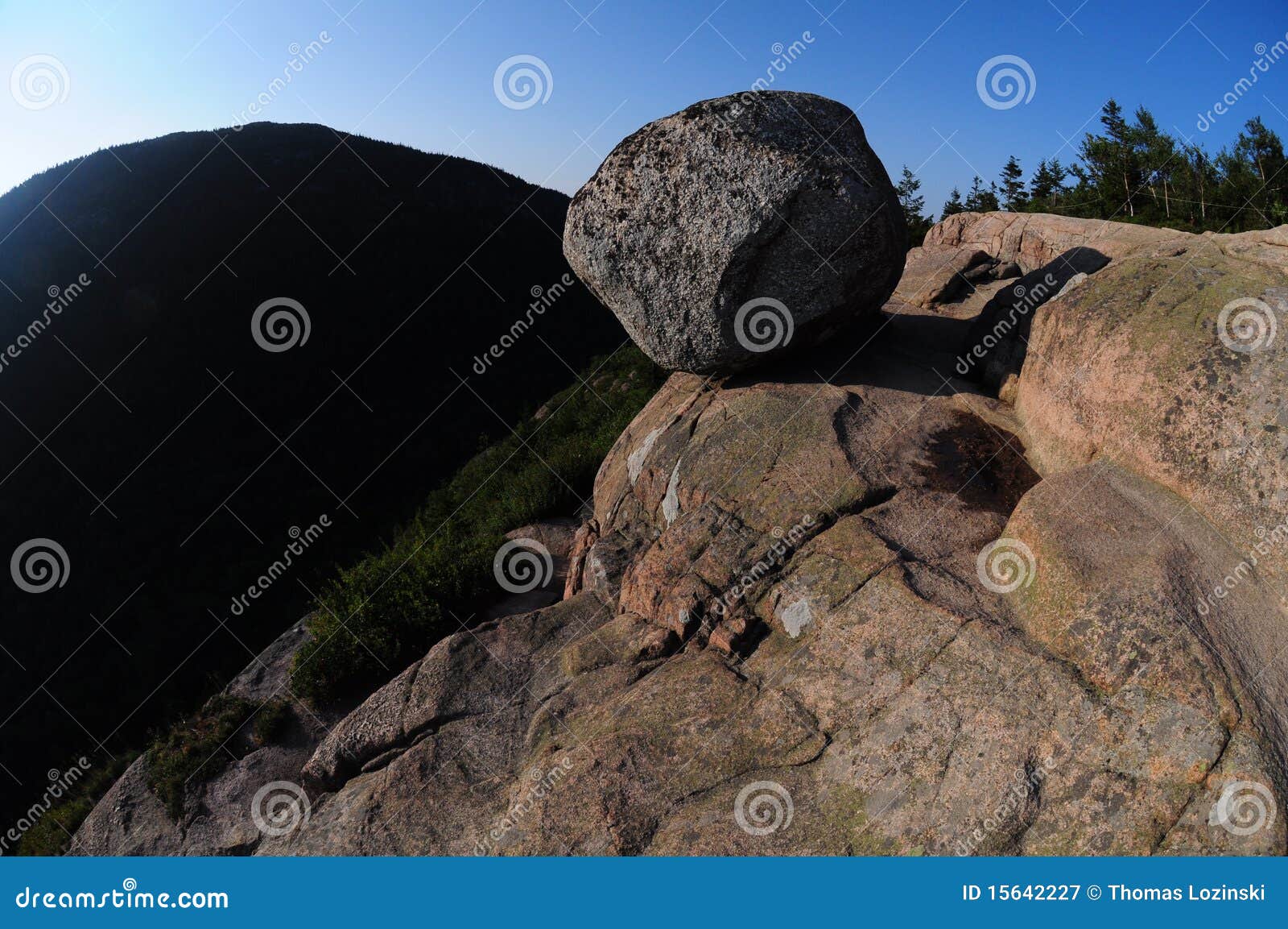 Bubble rock stock image. Image of national, island, park - 15642227