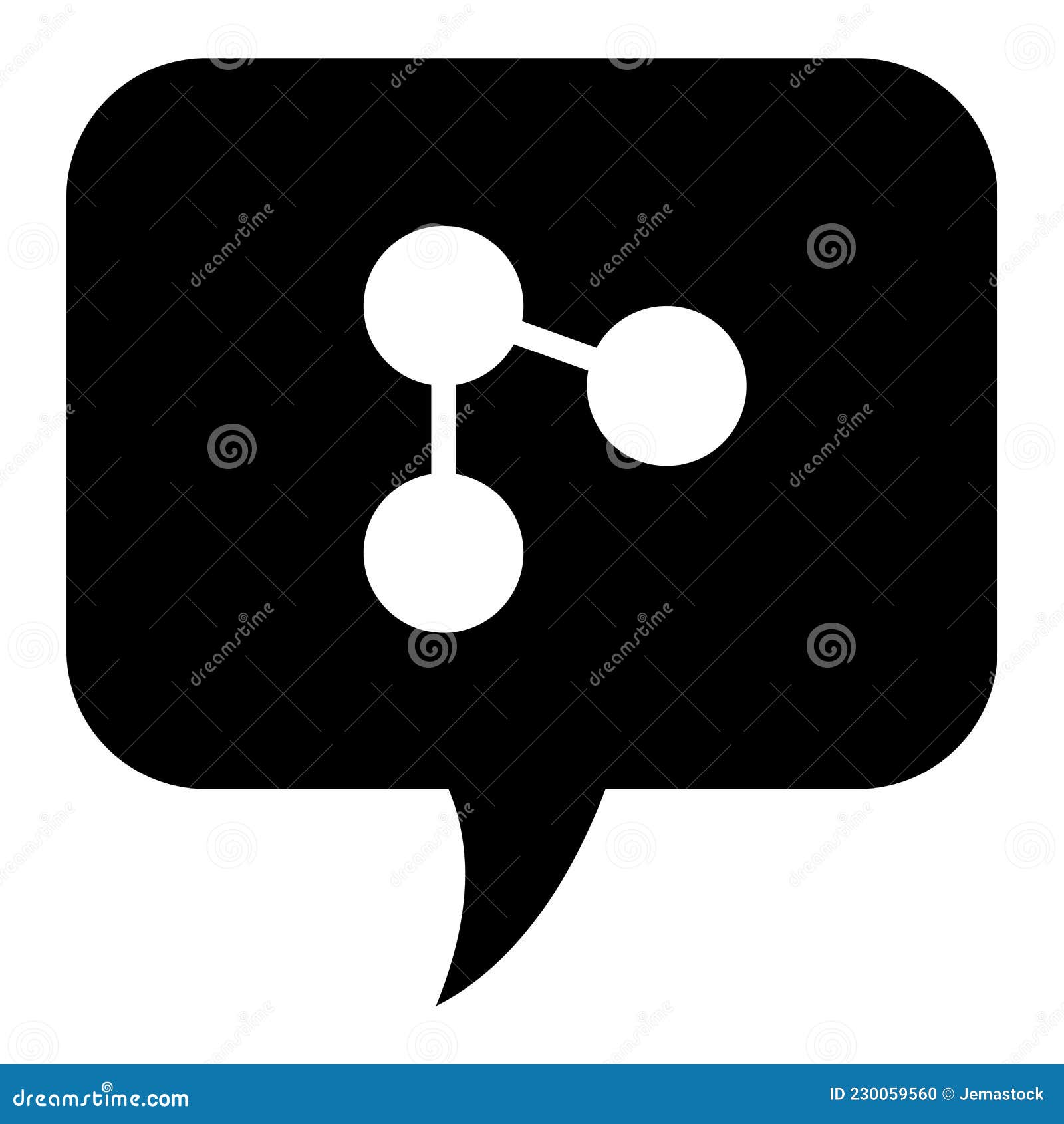 Share Symbol Icon Vector Male Person Profile Avatar With Network Sign ...
