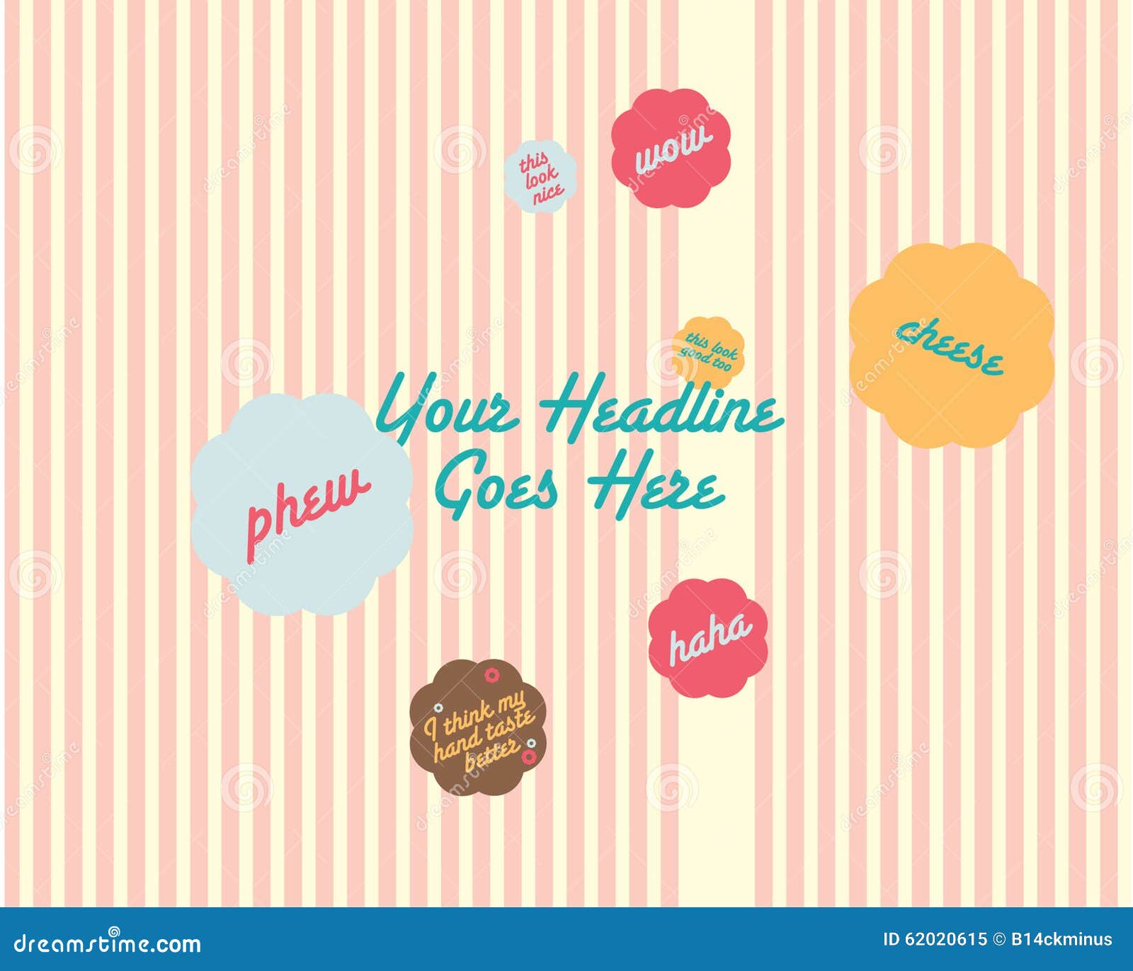 Bubble tag design template stock vector. Illustration of young - 62020615