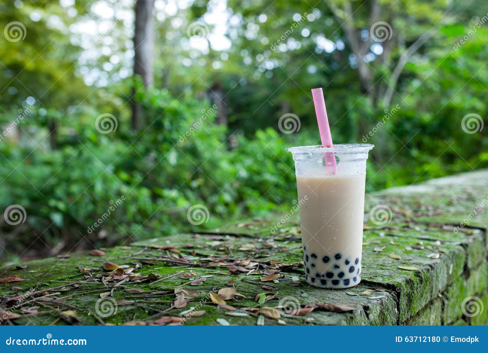 Bubble Tea in the Relax Time Stock Photo - Image of milk, tapioca: 63712180