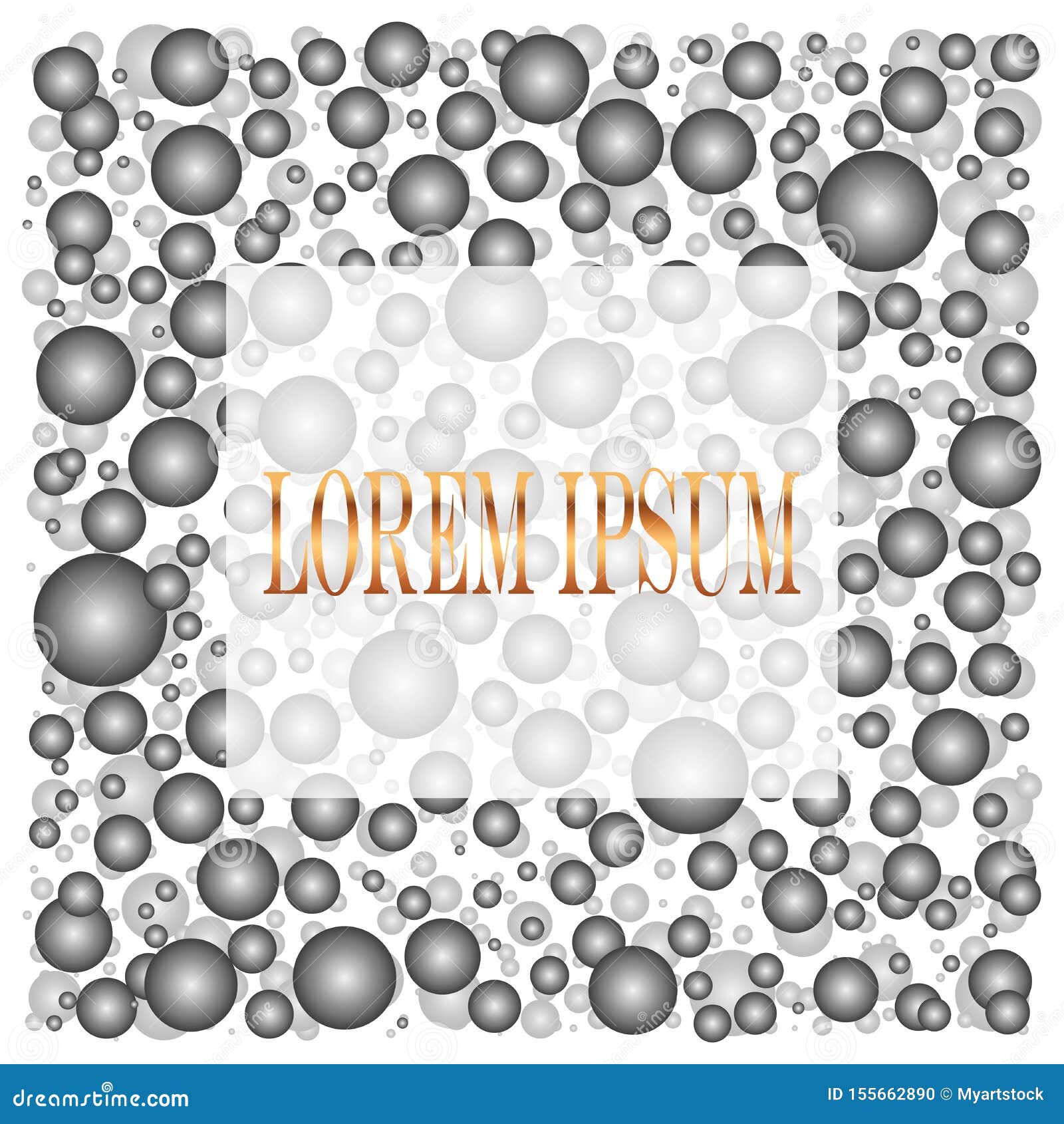 Bubble Template of Card, Invitation. Stock Vector - Illustration of ...