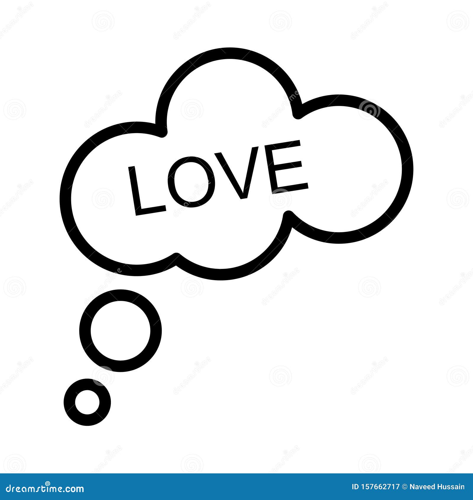 Bubble Thin Line Vector Icon Stock Vector - Illustration of speech ...